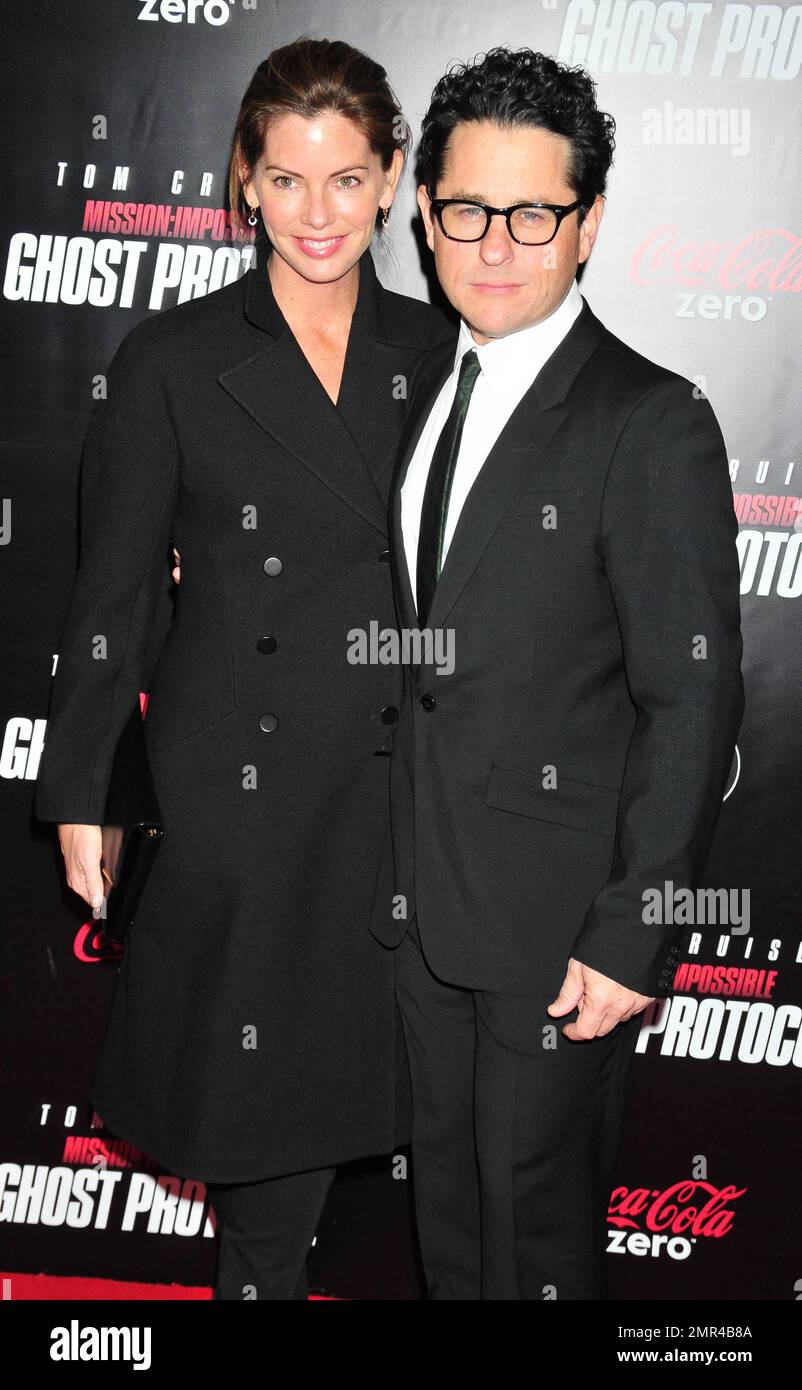 JJ Abrams at the premiere of "Mission: Impossible - Ghost Protocol" at the Ziegfeld Theatre in ...