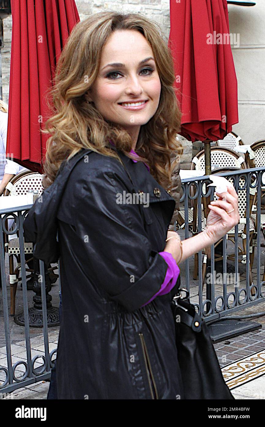 Italian Amercian chef and TV personality Giada De Laurentiis was seen ...
