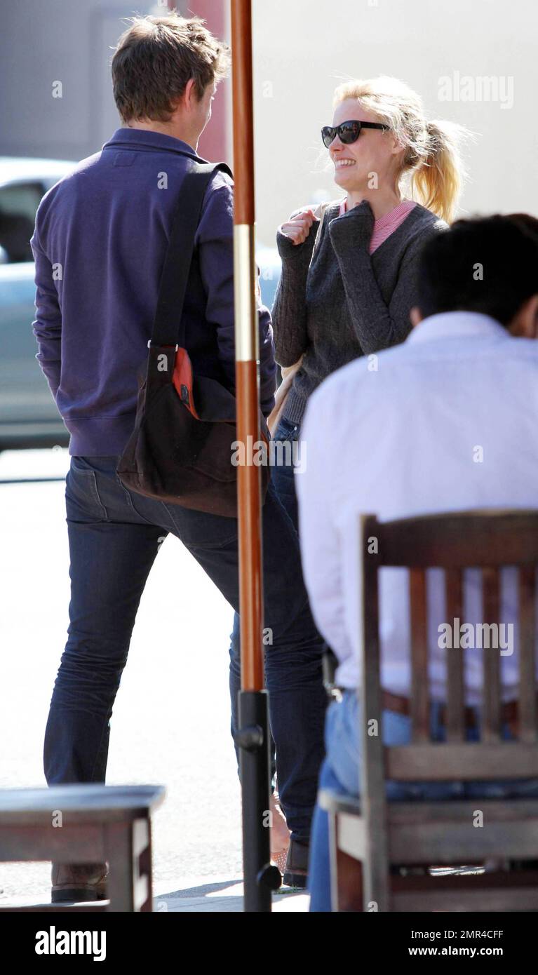 EXCLUSIVE!! Actress Gillian Jacobs looks very happy as she leaves the ...