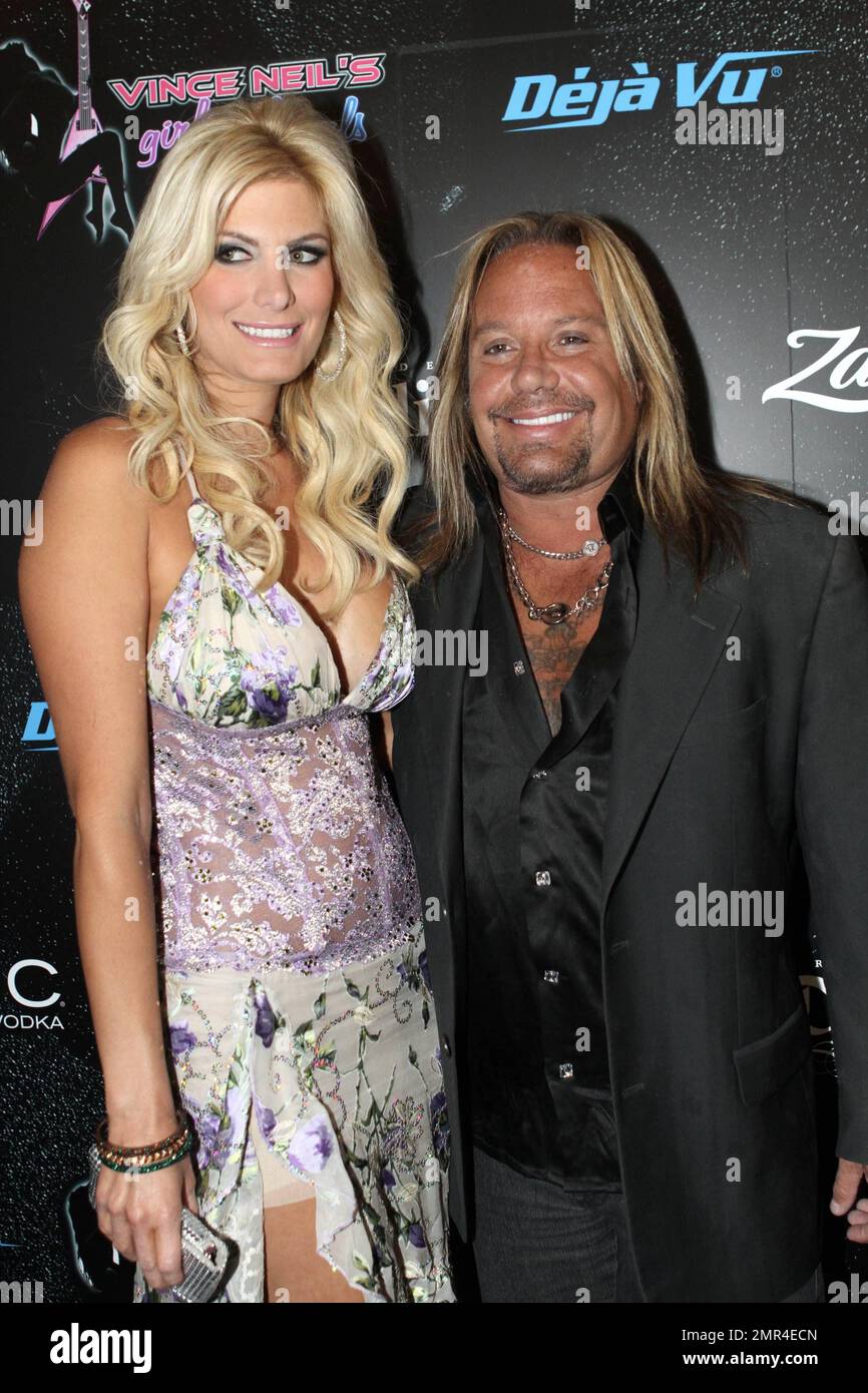 'Motley Crue's' front man Vince Neil and girlfriend Rain Andreani make ...