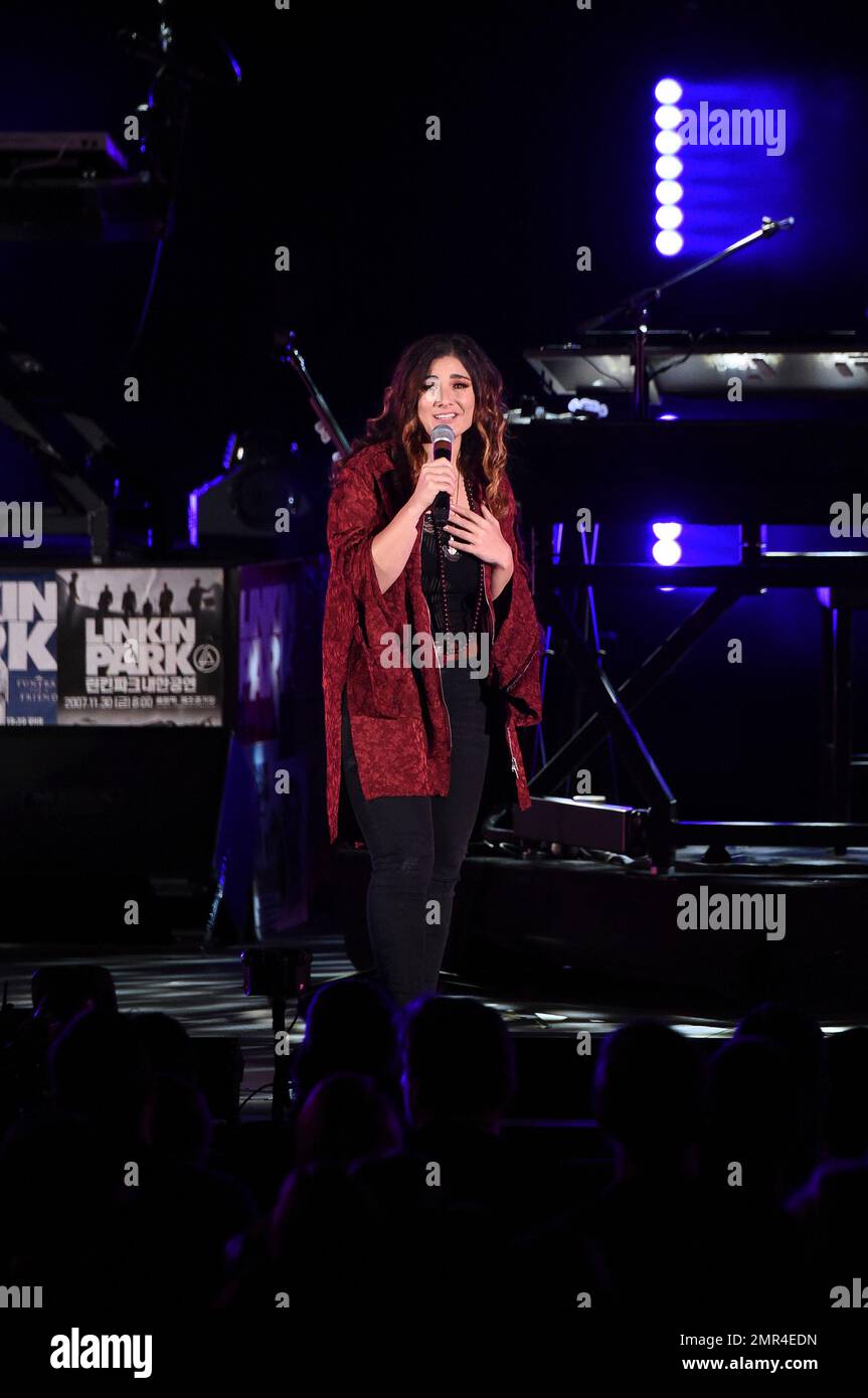 Ilsey Juber performs during Linkin Park and Friends Celebrate Life in ...