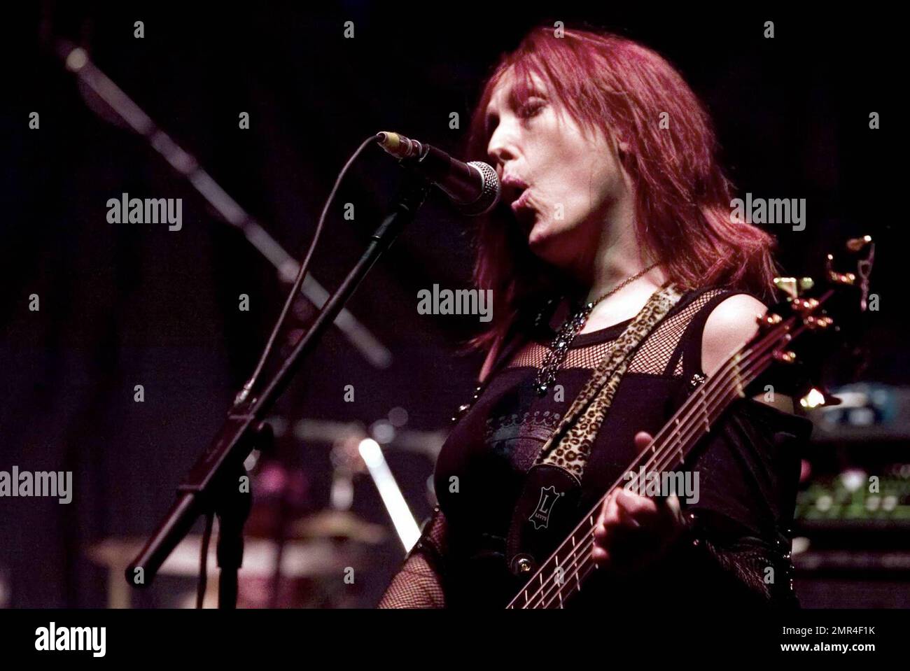 - UK metal band Girlschool perform live at the Hammersmith Apollo. The ...