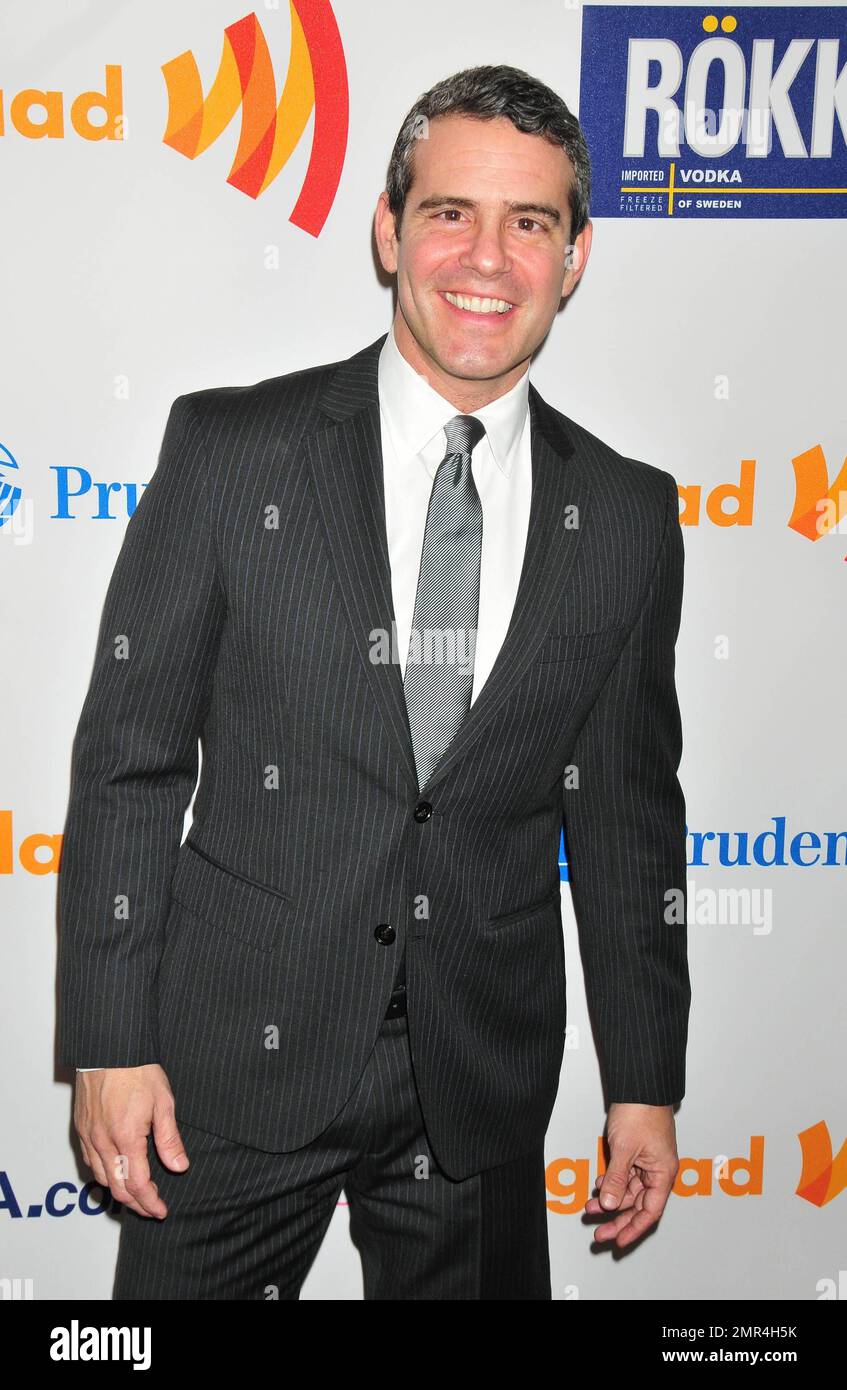 Andy Cohen poses for photographers at the 22nd Annual GLAAD Media ...