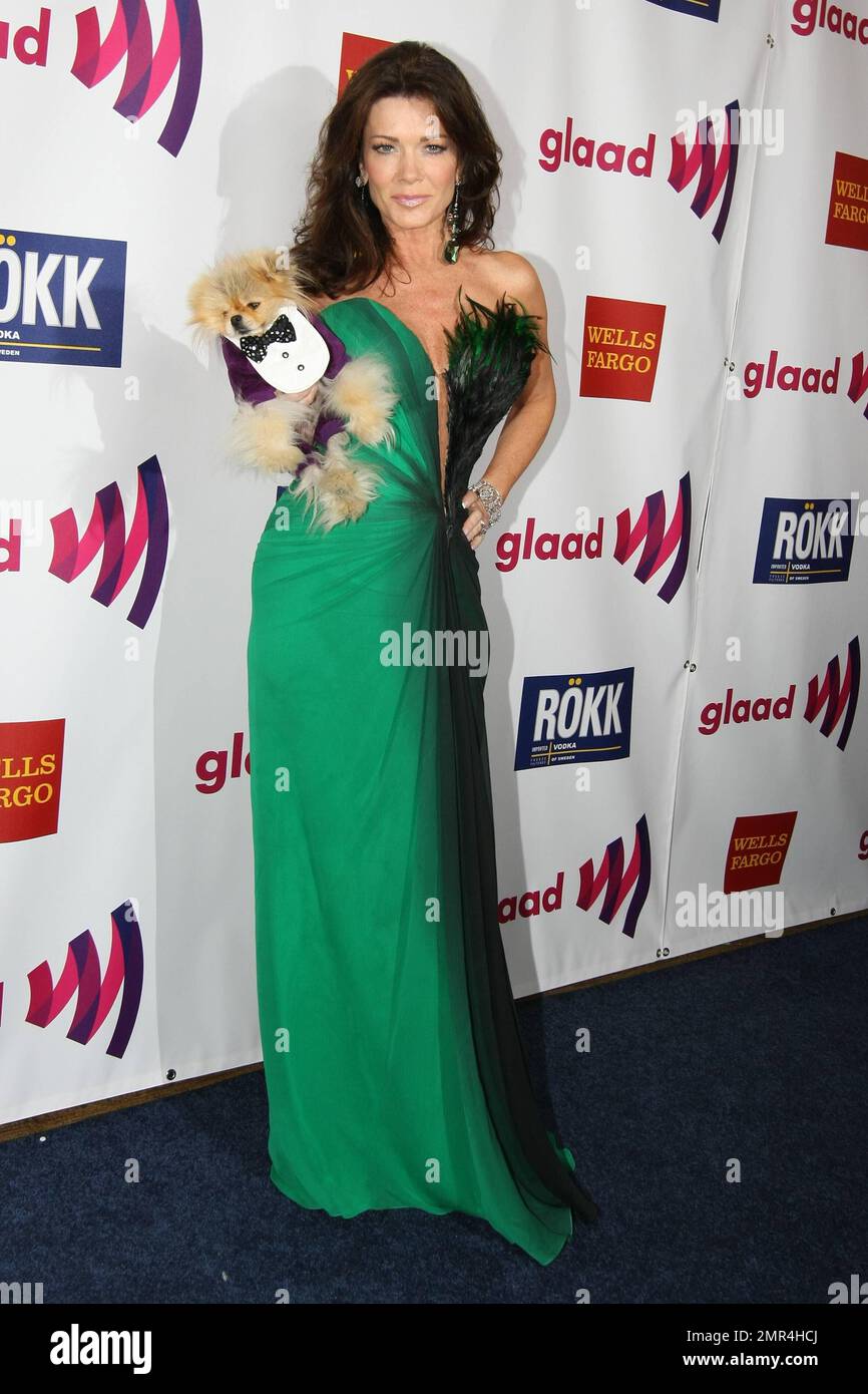 Lisa Vanderpump poses for photographers at 22nd Annual GLAAD Media ...