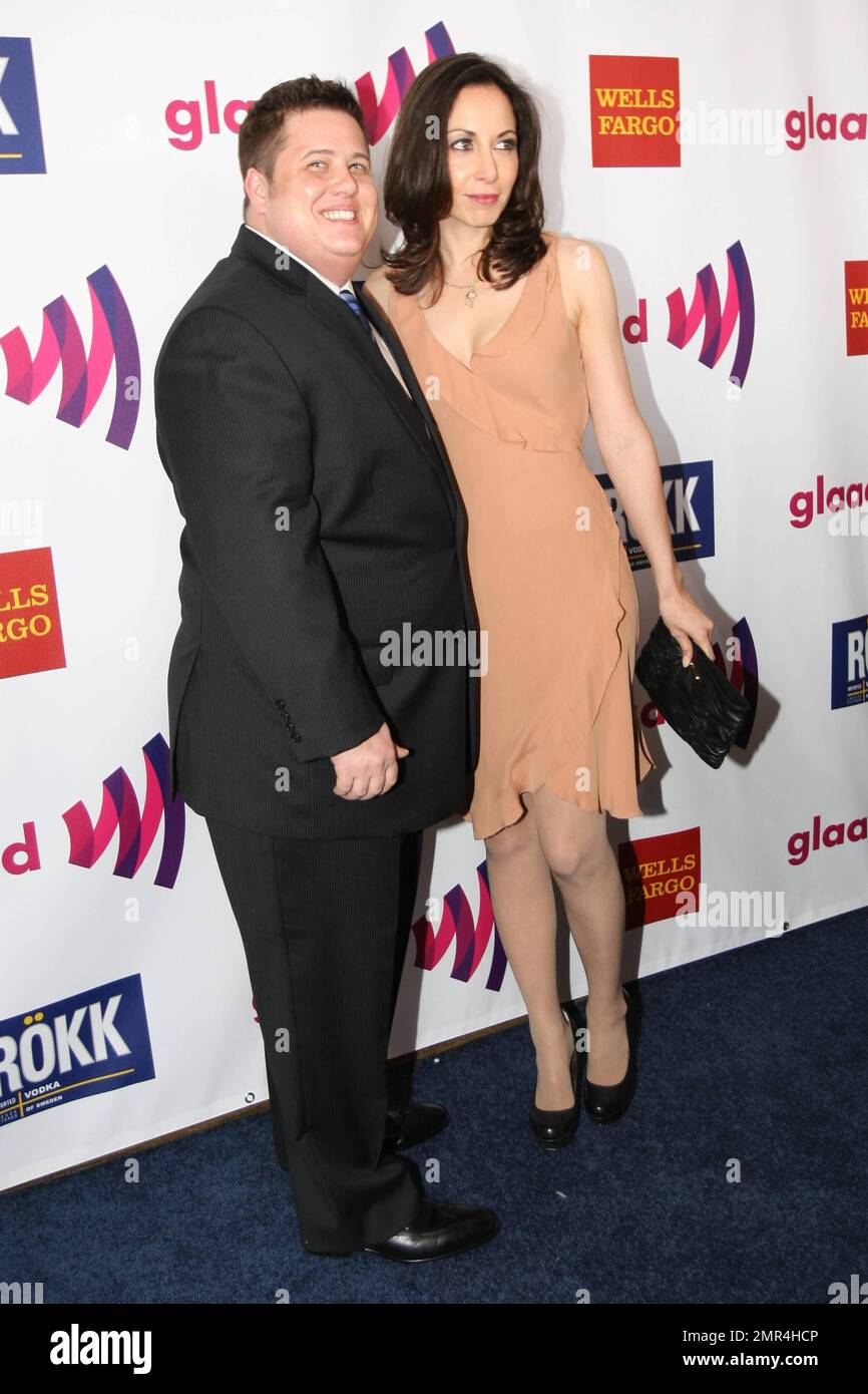 Chaz bono girlfriend jennifer elia hi-res stock photography and images ...