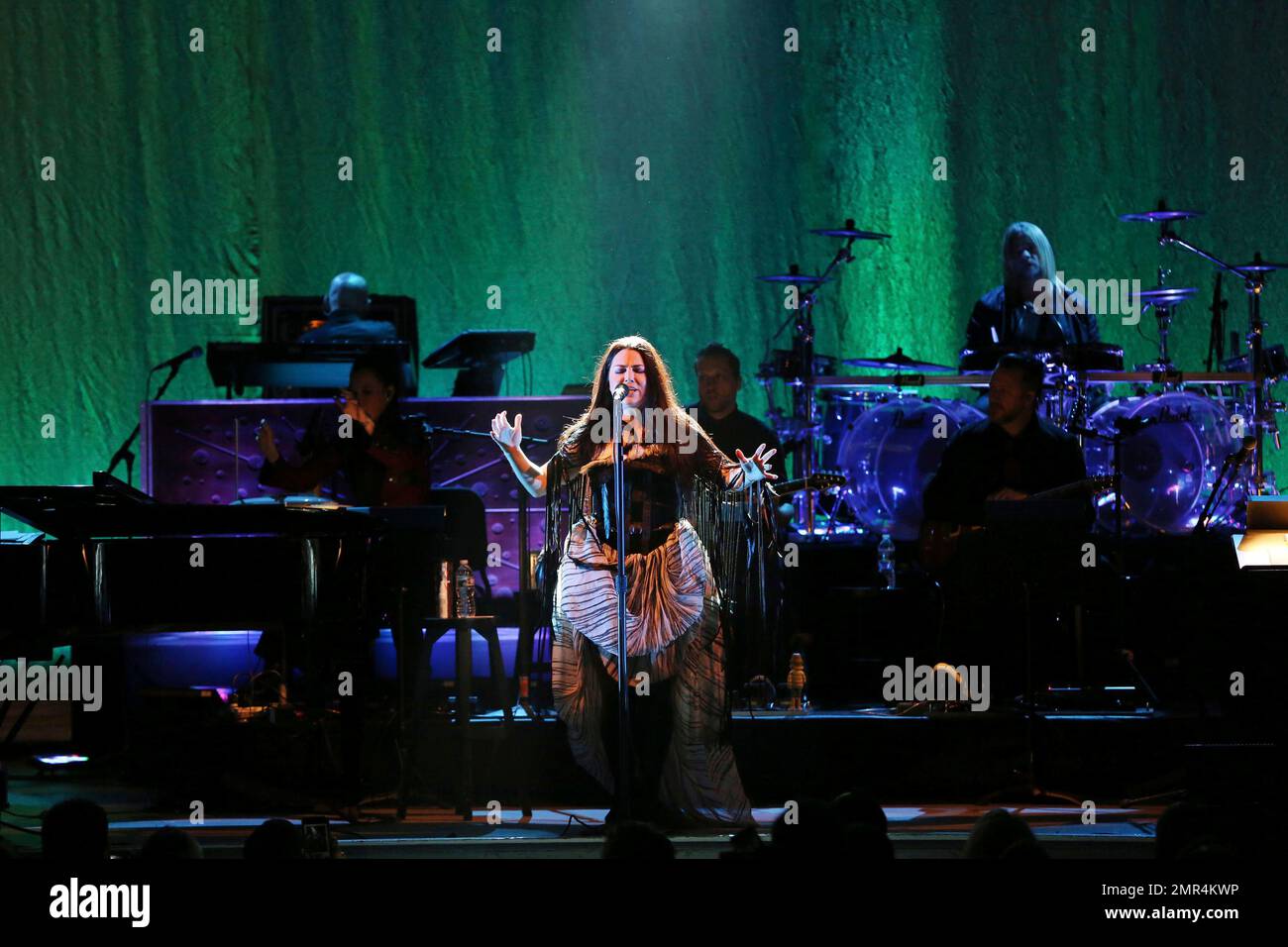 Amy Lee, Tim McCord, Will Hunt, Troy McLawhorn and Jen Majura with ...