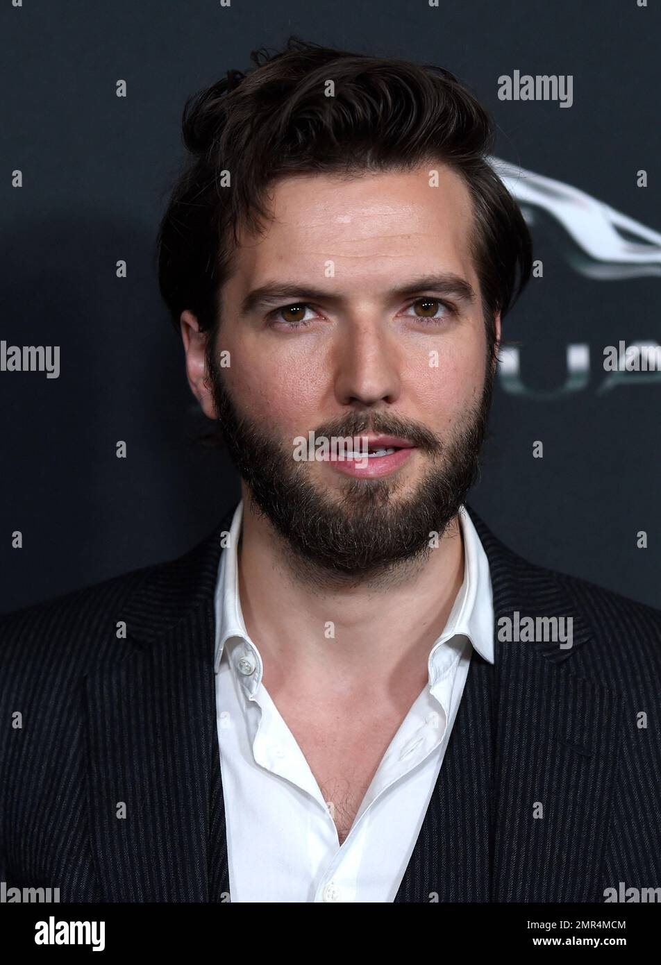 Guy Burnet arrives at the BAFTA Los Angeles Britannia Awards at the ...