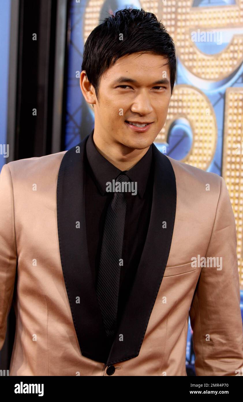 Actor Harry Shum Jr. arrives at the premiere of "Glee: The 3D Concert ...