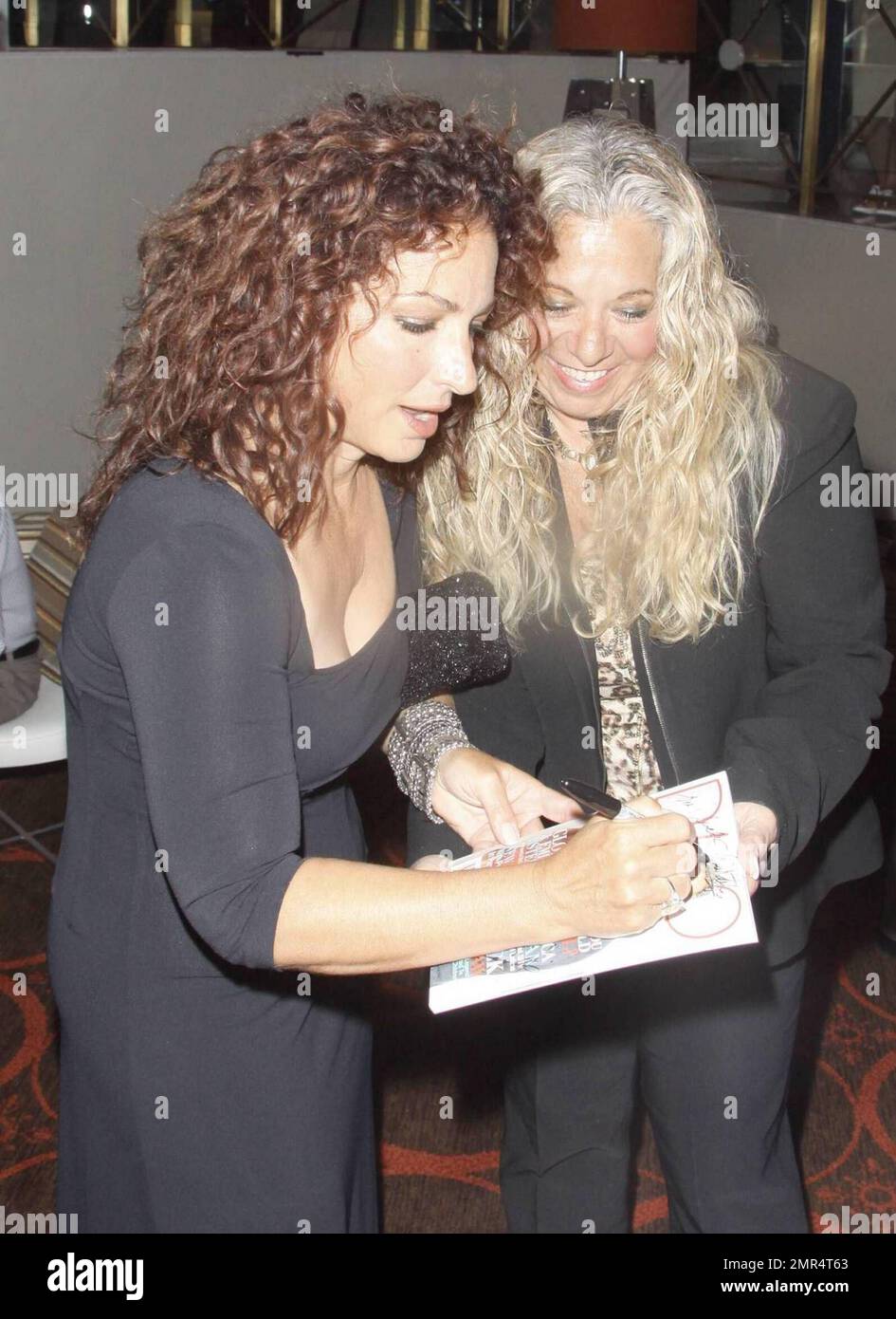 Gloria Estefan is joined by her husband, Emilio Estefan, actors Andy ...