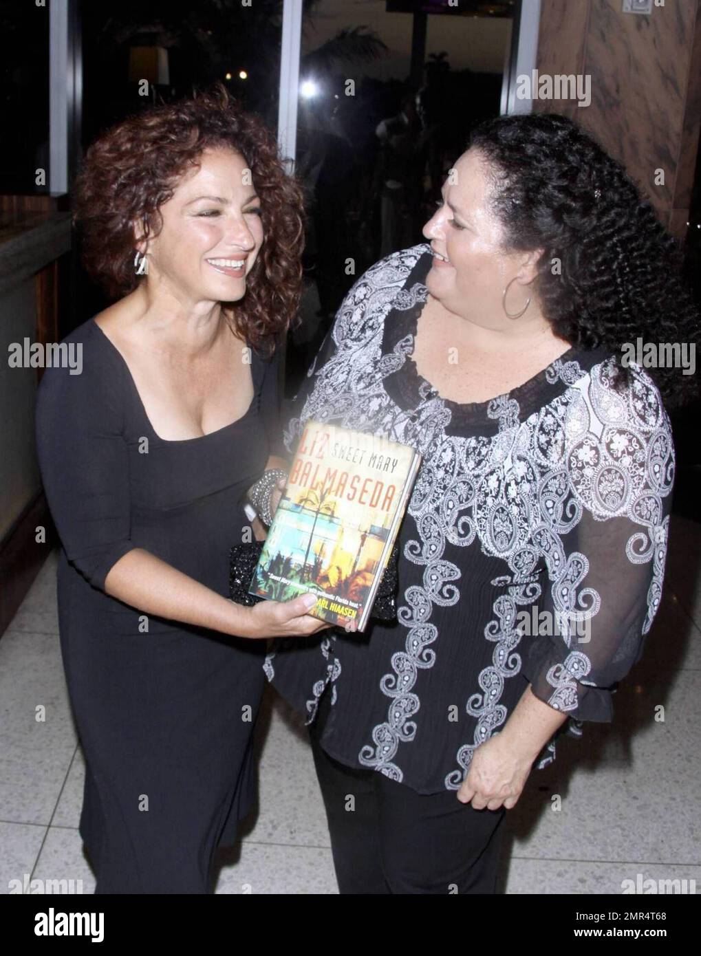 Gloria Estefan is joined by her husband, Emilio Estefan, actors Andy ...