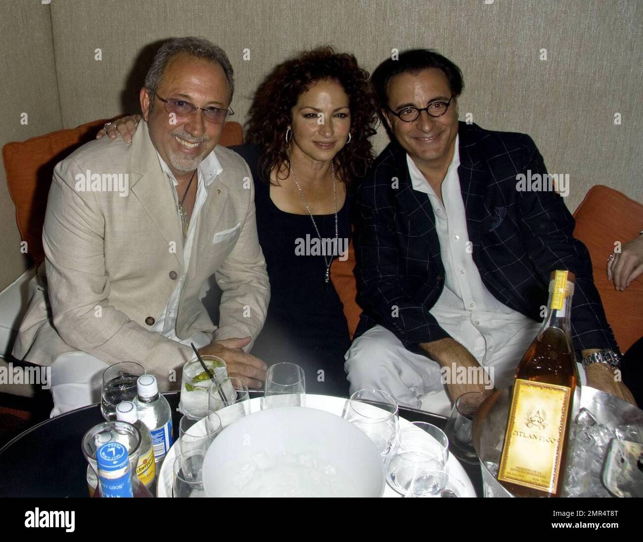 Gloria Estefan is joined by her husband, Emilio Estefan, actors Andy ...