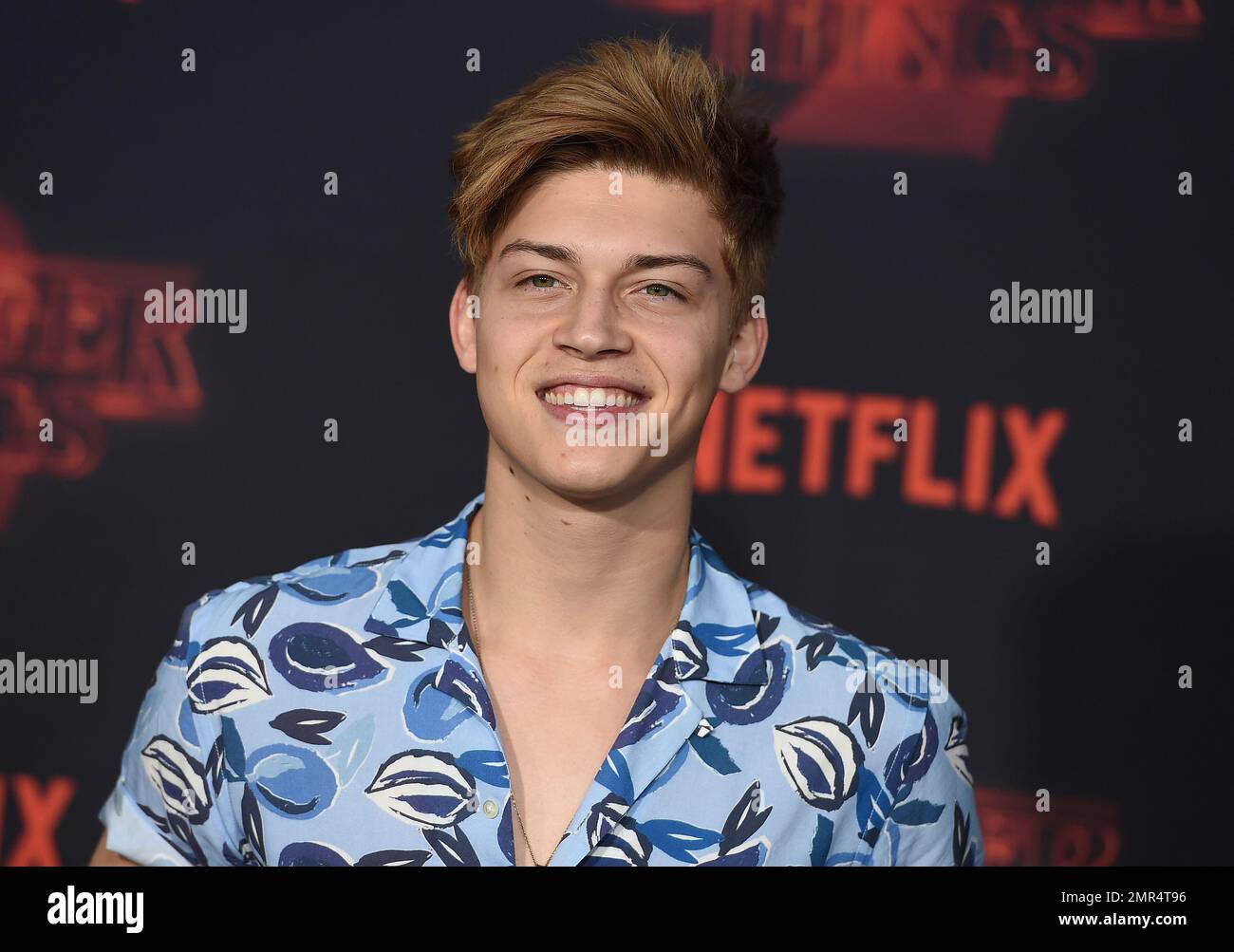 Ricky Garcia arrives at the Los Angeles premiere of "Stranger Things ...