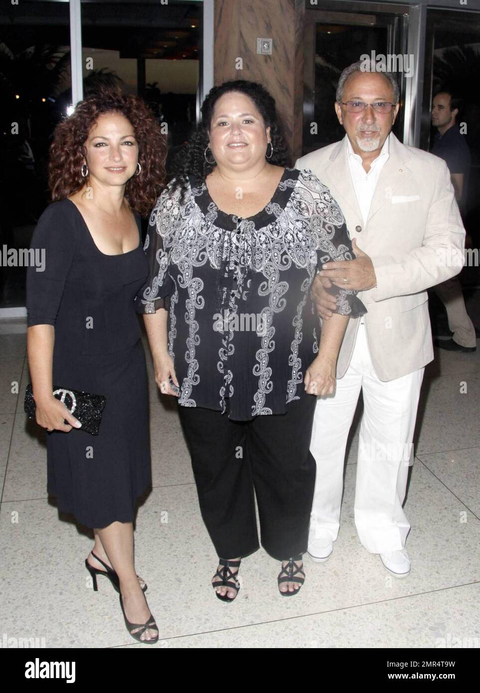 Gloria Estefan is joined by her husband, Emilio Estefan, actors Andy ...