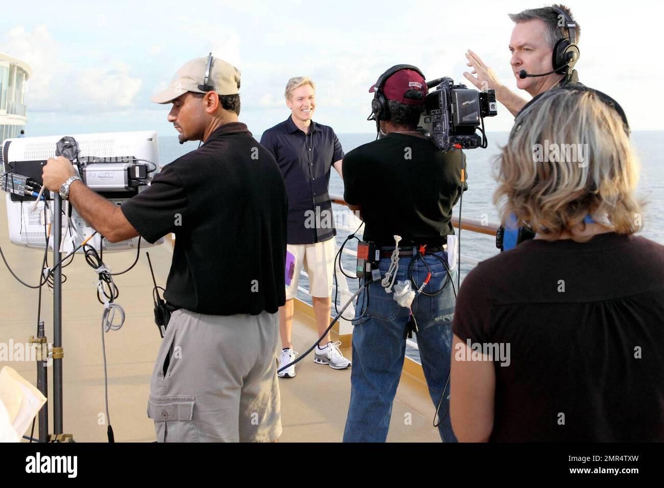 Sam Champion and Melissa Rycroft unveil the world's largest cruise ...