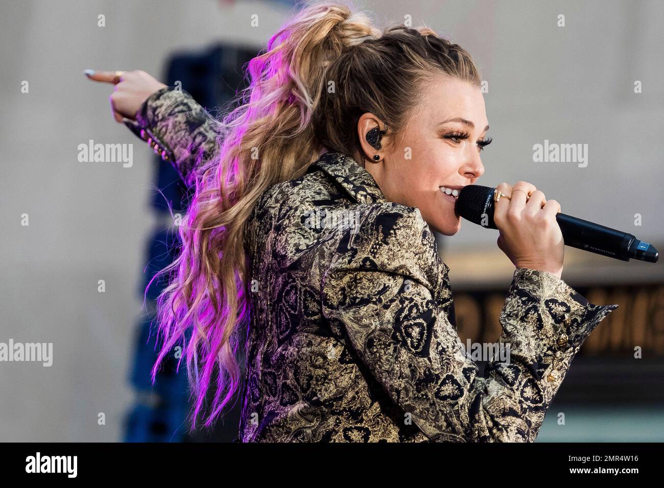 Rachel Platten performs on NBC's Today show at Rockefeller Plaza on ...