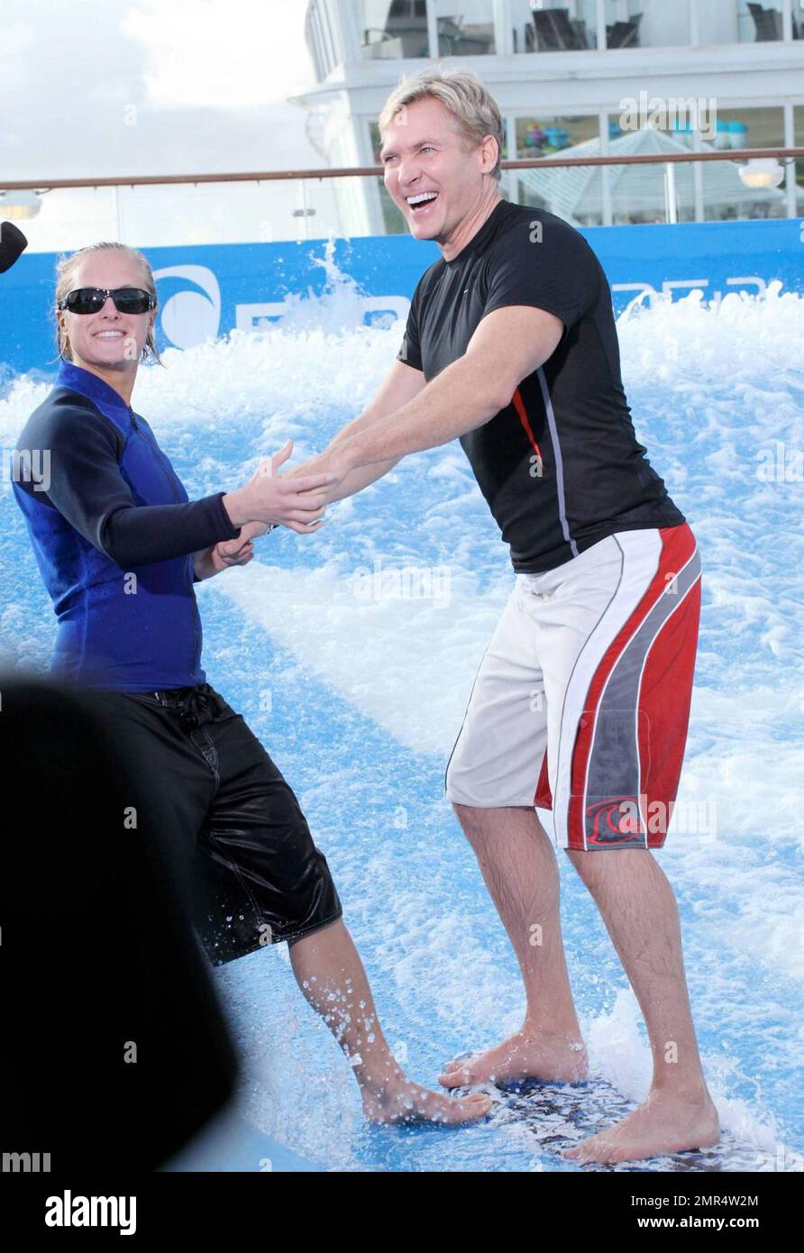 - Sam Champion and Melissa Rycroft unveil the world's largest cruise ...