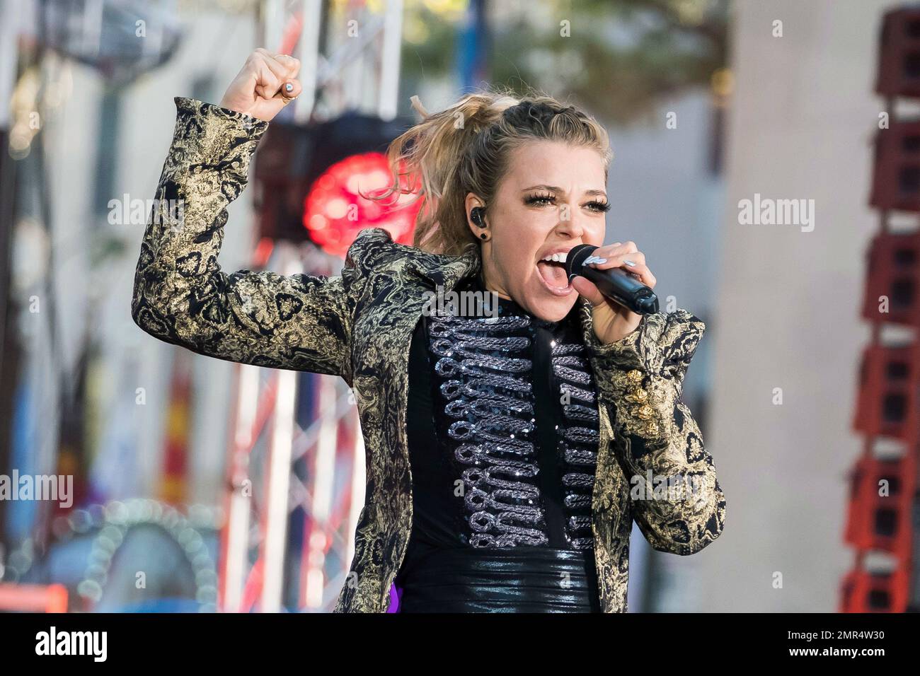 Rachel Platten performs on NBC's Today show at Rockefeller Plaza on ...