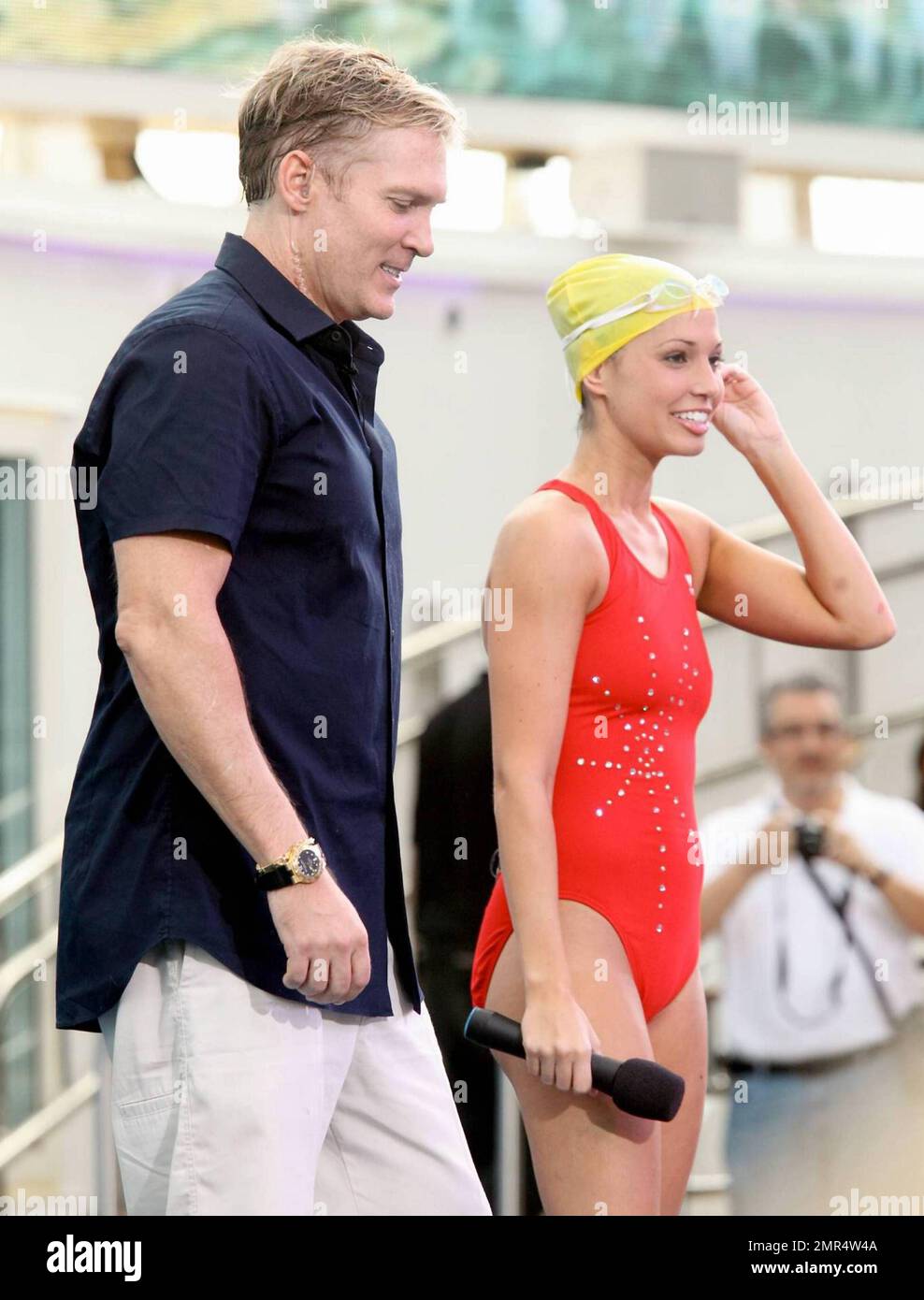 - Sam Champion and Melissa Rycroft unveil the world's largest cruise ...