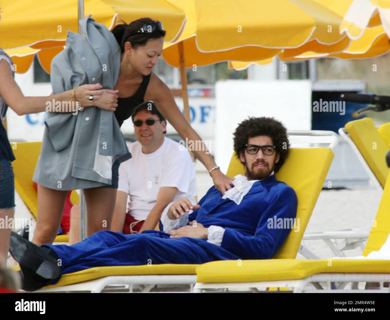 Gnarls Barkley hit Miami Beach for a photo shoot. The Crazy pair posed ...