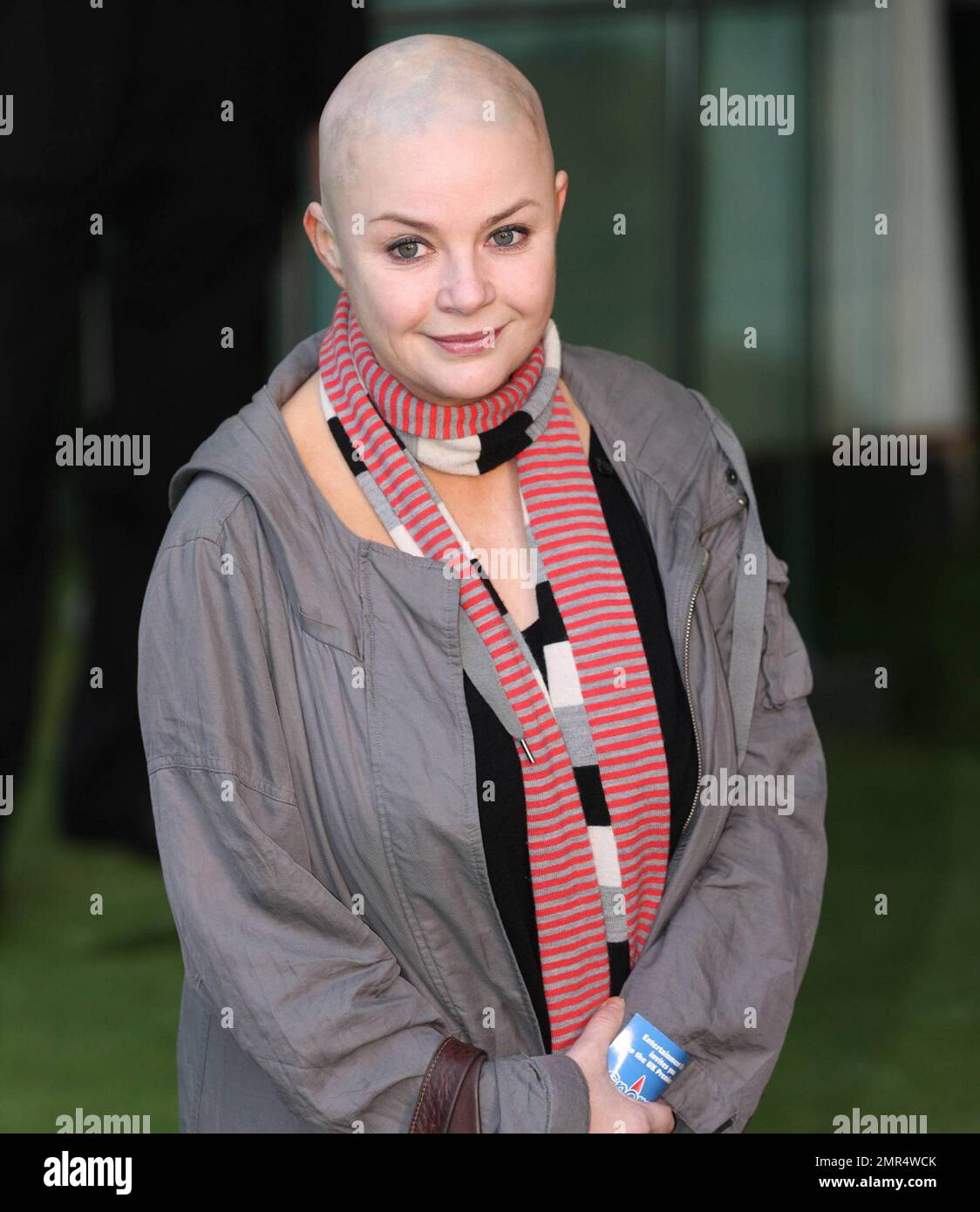 TV personality Gail Porter walks the green carpet at the UK premiere of ...