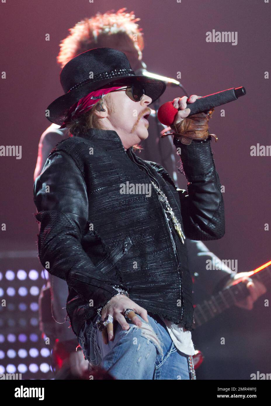 Guns N' Roses performs live in concert at the Fillmore Miami Beach ...