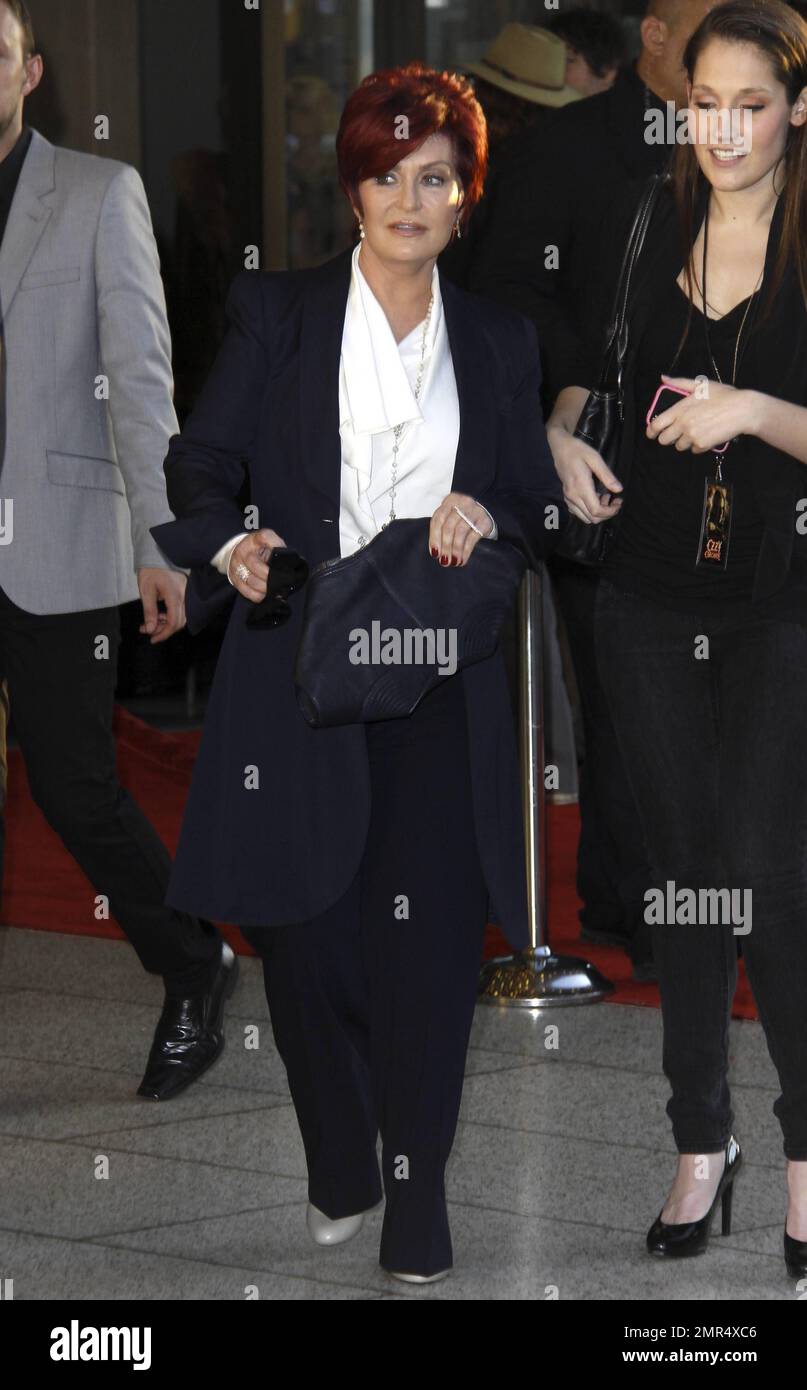 Sharon Osbourne at the screening of "God Bless Ozzy Osbourne ...