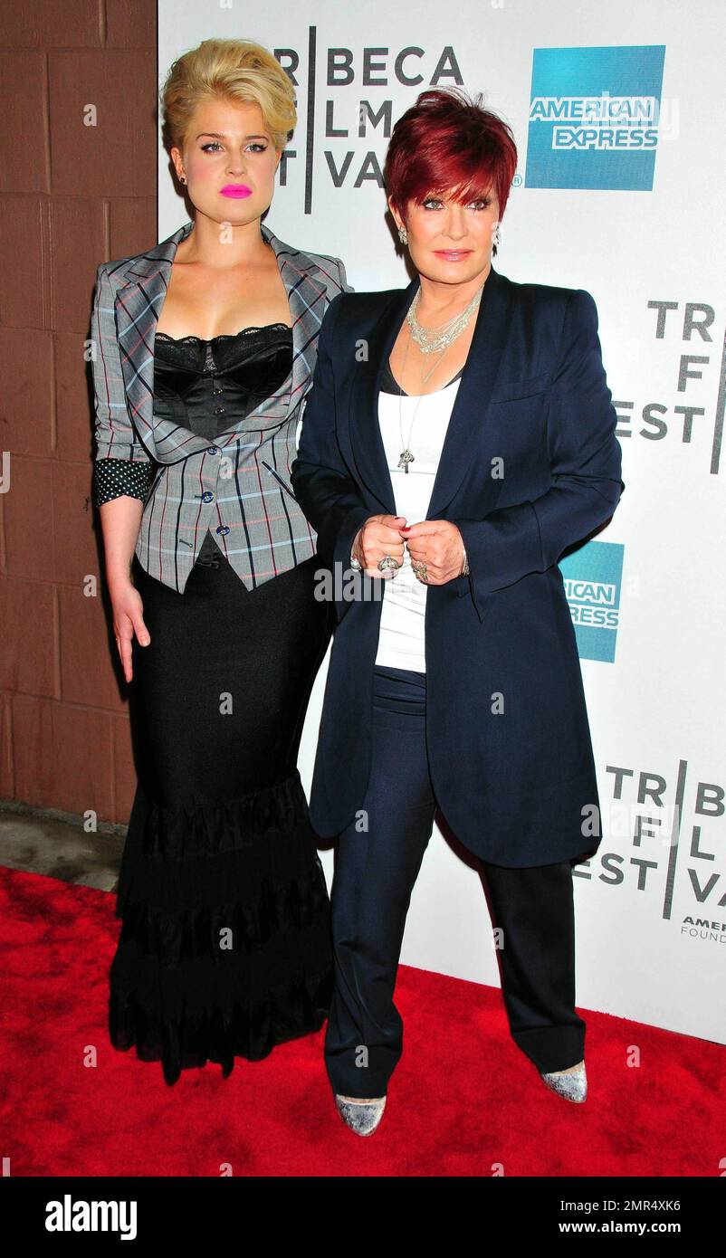 Kelly and Sharon Osbourne attend the 'God Bless Ozzy Osbourne' premiere ...
