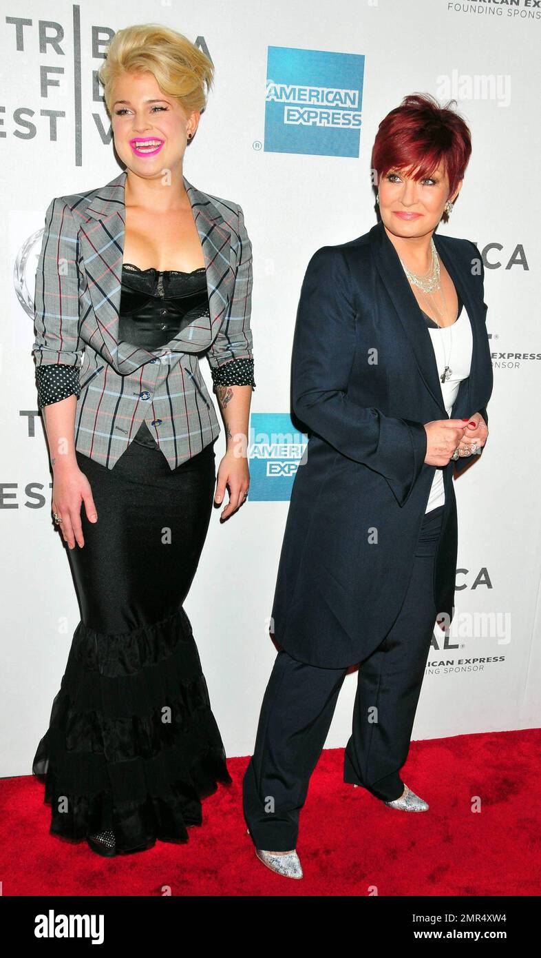 Kelly and Sharon Osbourne attend the 'God Bless Ozzy Osbourne' premiere ...