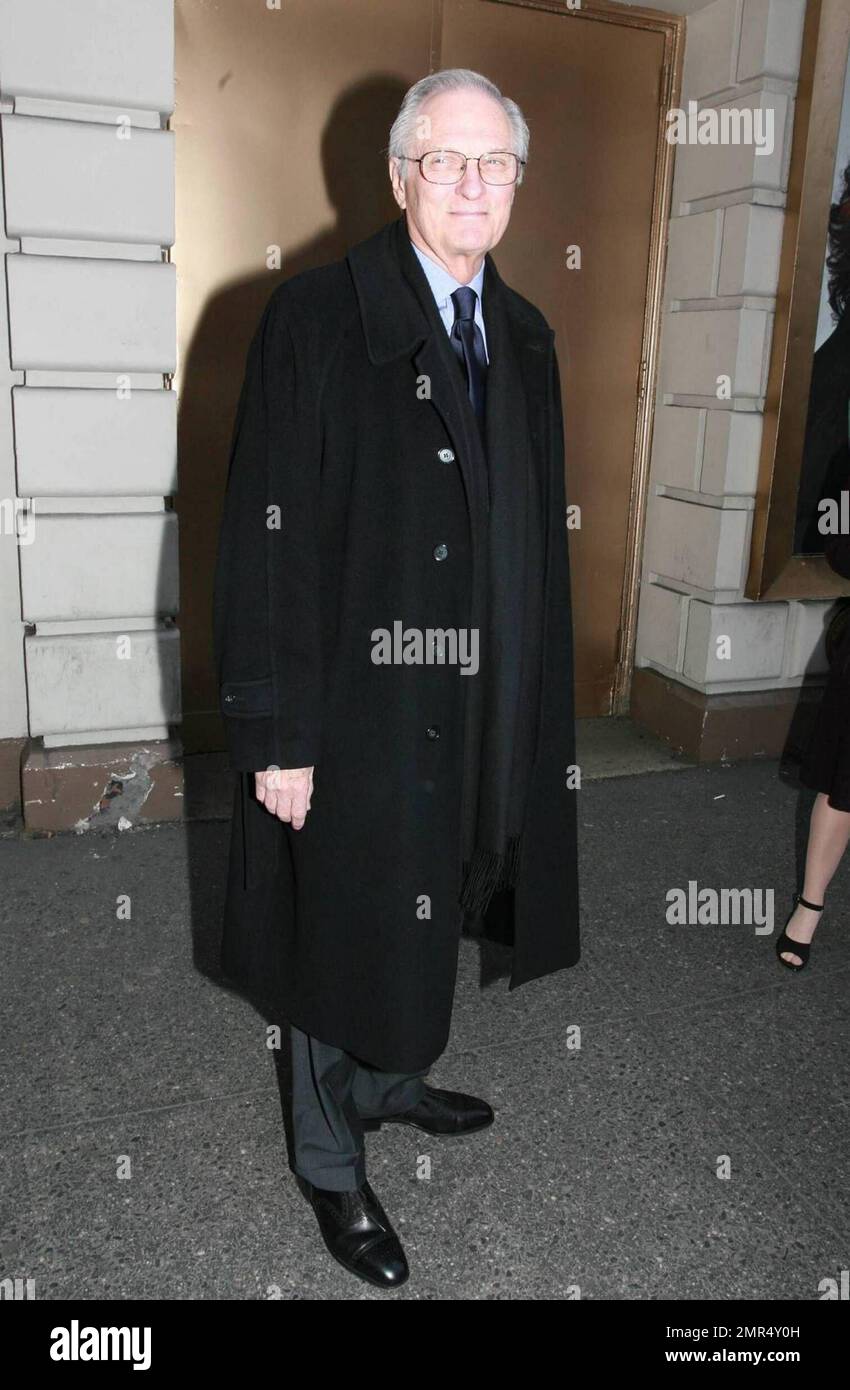Actor Alan Alda attends the opening night of God of Carnage at the ...