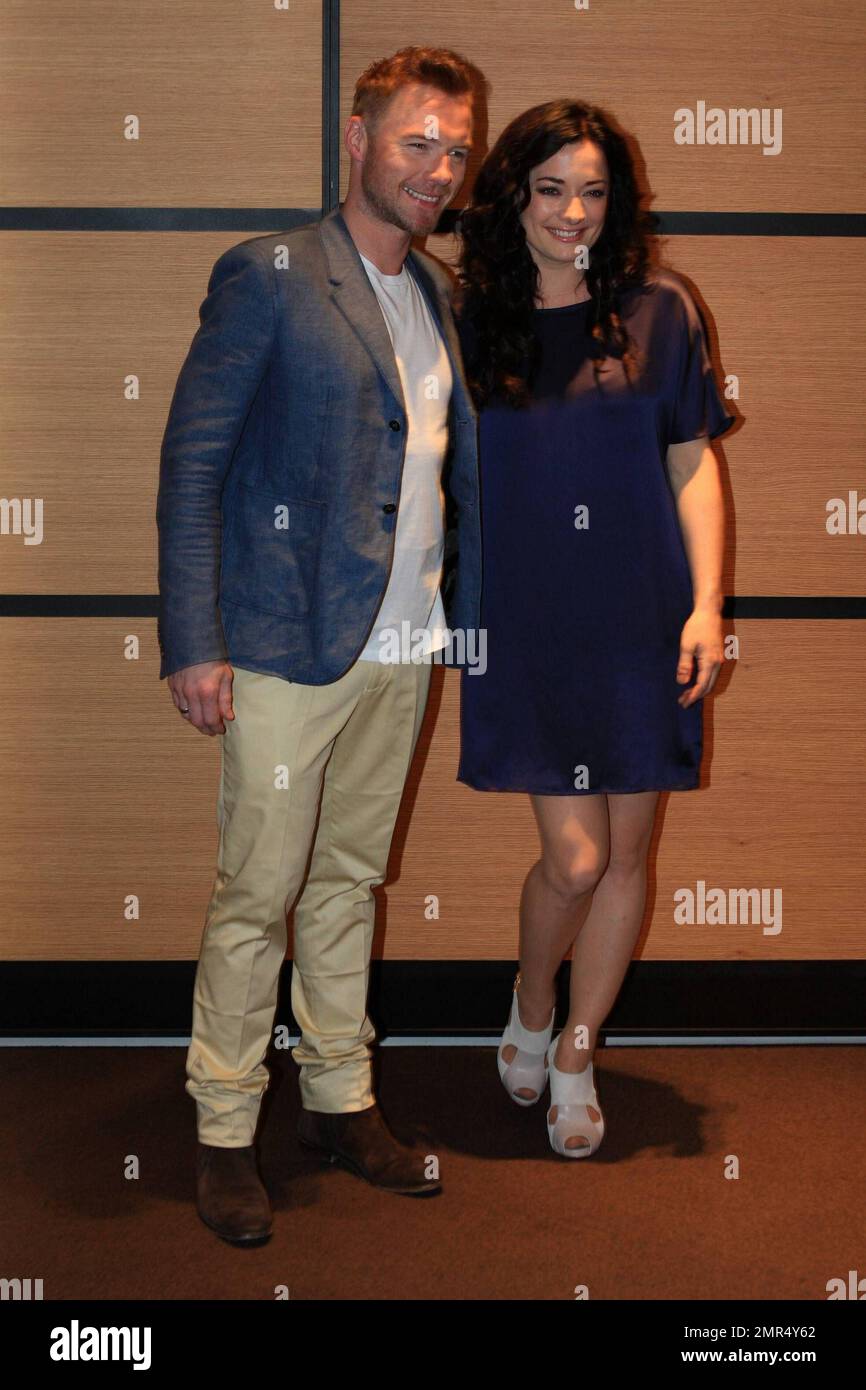 Ronan Keating and Laura Michelle Kelly at the photocall for "Goddess ...