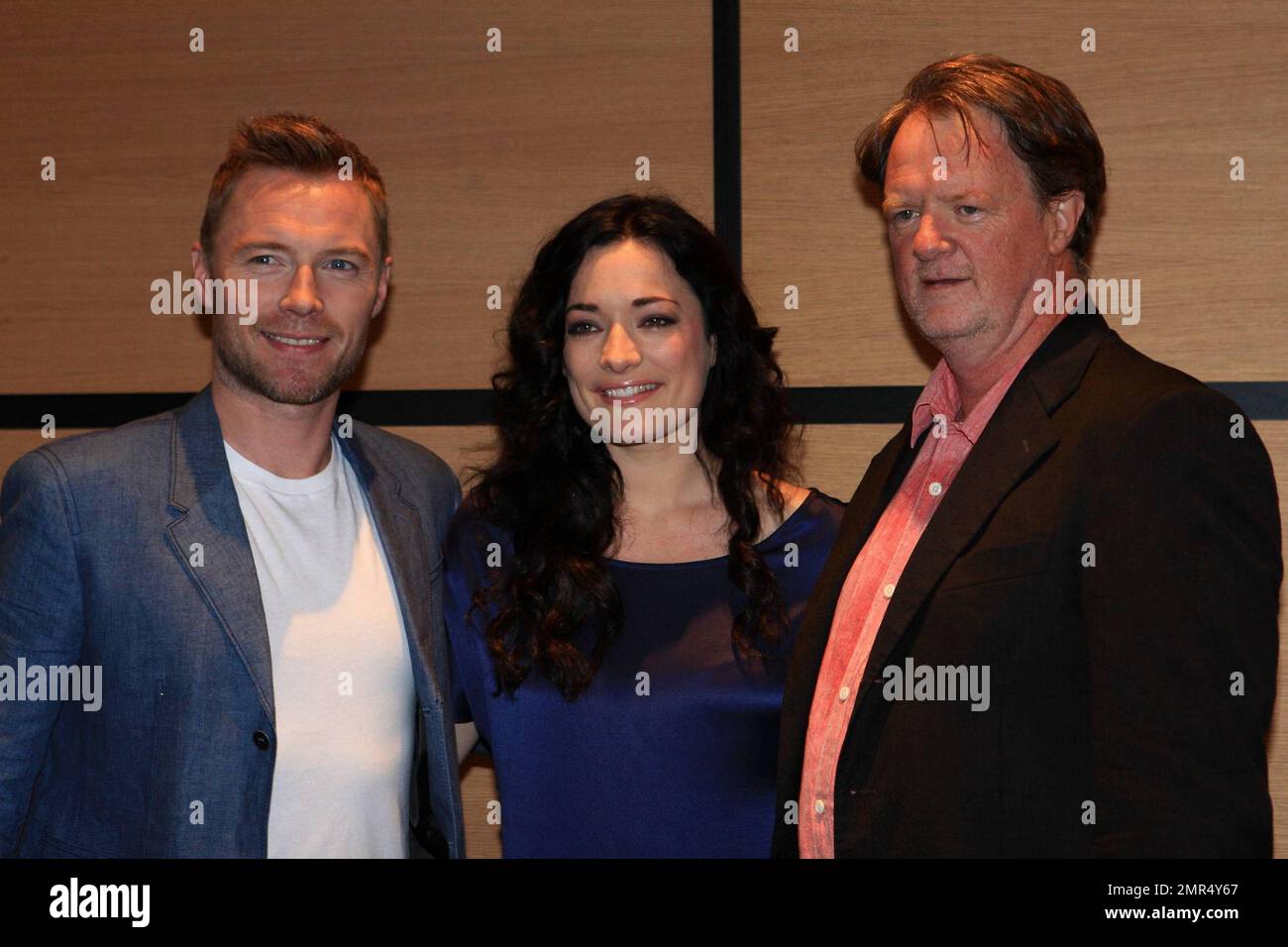 Ronan Keating and Laura Michelle Kelly at the photocall for "Goddess ...