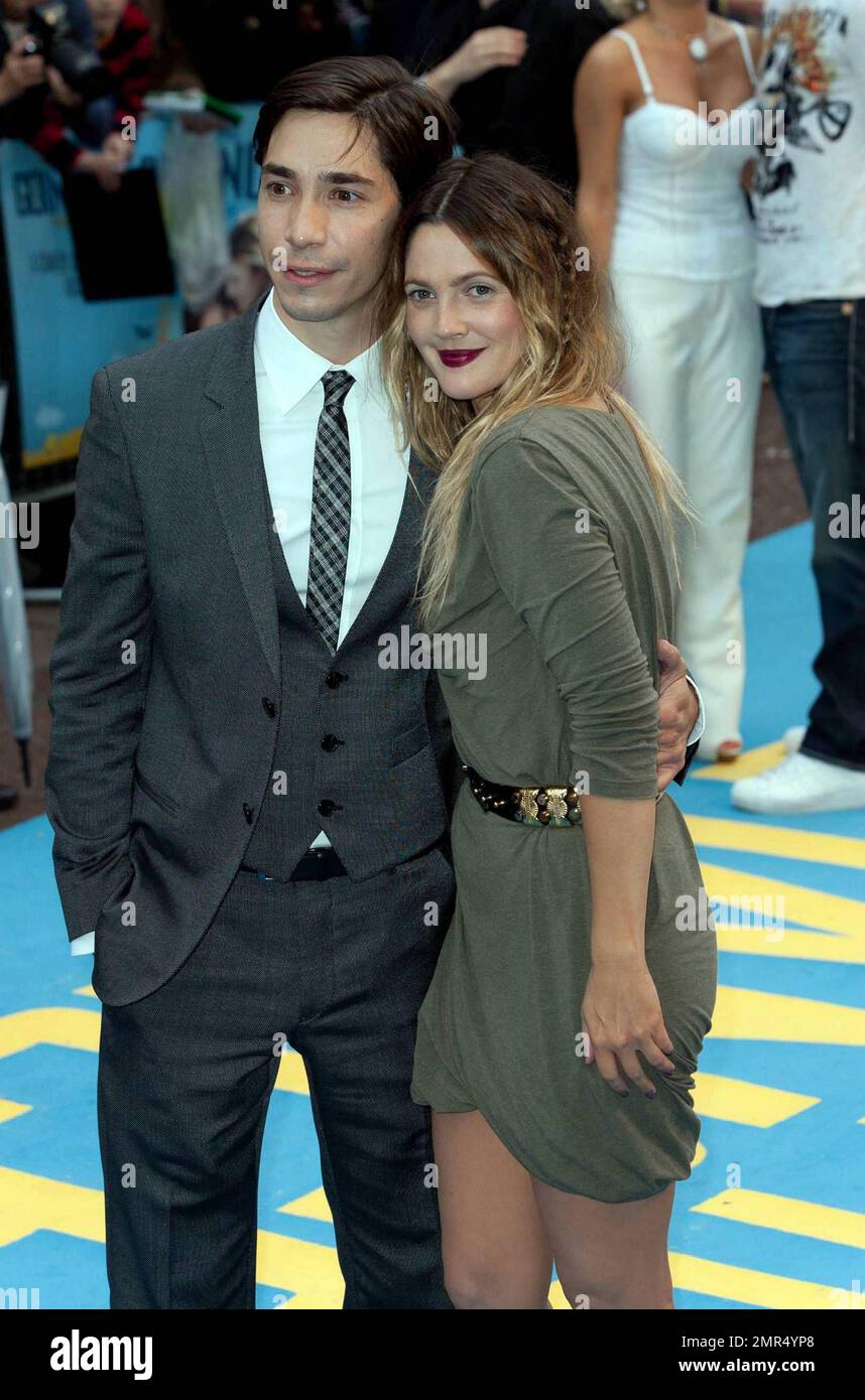 Drew Barrymore and Justin Long at the World Premiere of "Going The ...