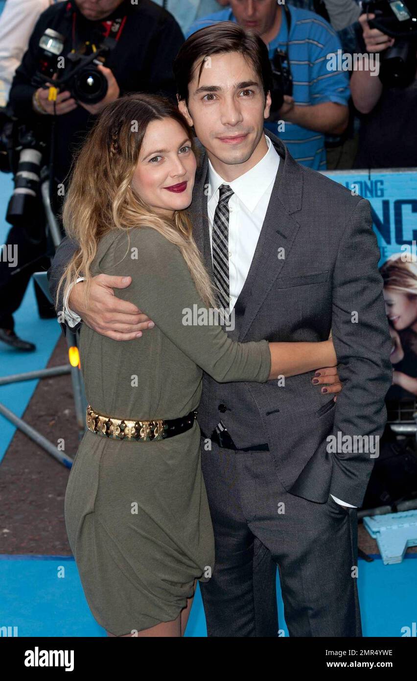 Drew Barrymore and Justin Long at the World Premiere of "Going The ...