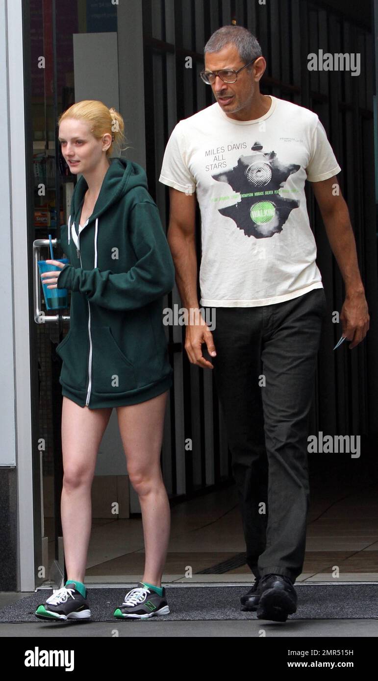 EXCLUSIVE!! "The Fly" and "Jurassic Park" star Jeff Goldblum, 58, and ...