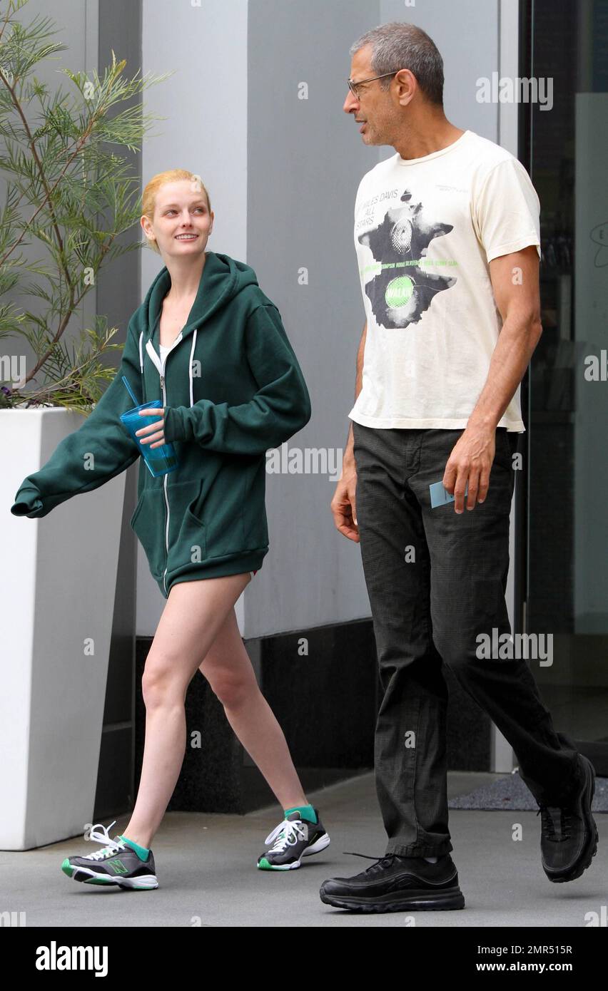 EXCLUSIVE!! "The Fly" and "Jurassic Park" star Jeff Goldblum, 58, and ...