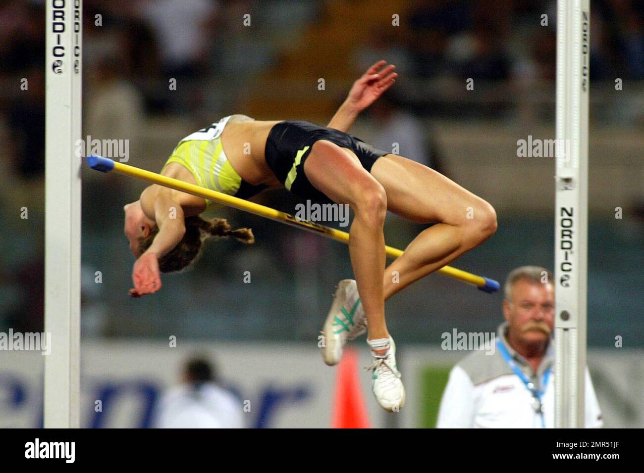 Golden Gala at the Olympic Stadium of Rome, Women's High Jump. Emma ...