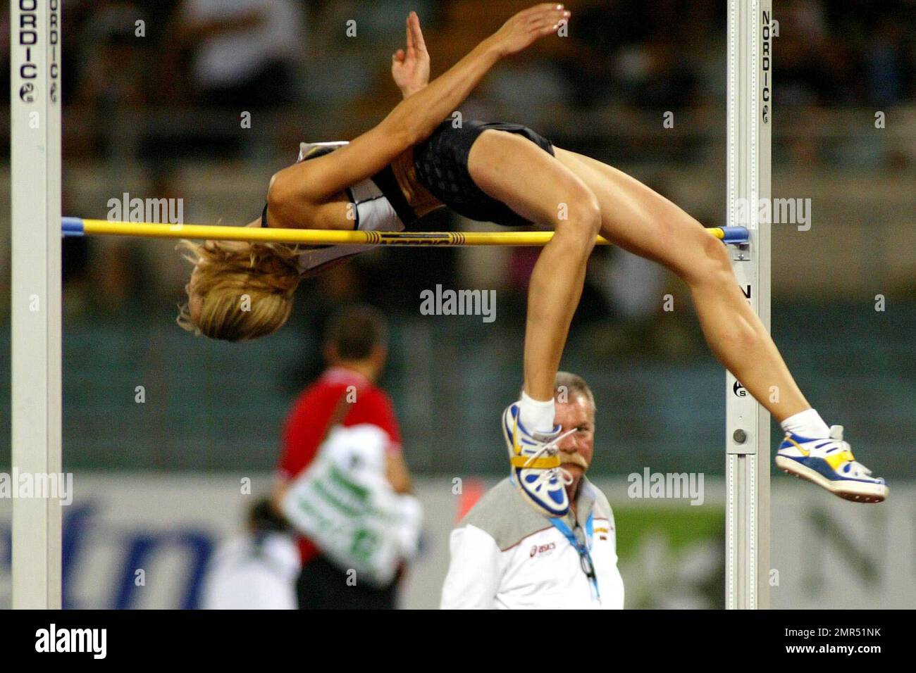 Golden Gala at the Olympic Stadium of Rome, Women's High Jump. Vita ...
