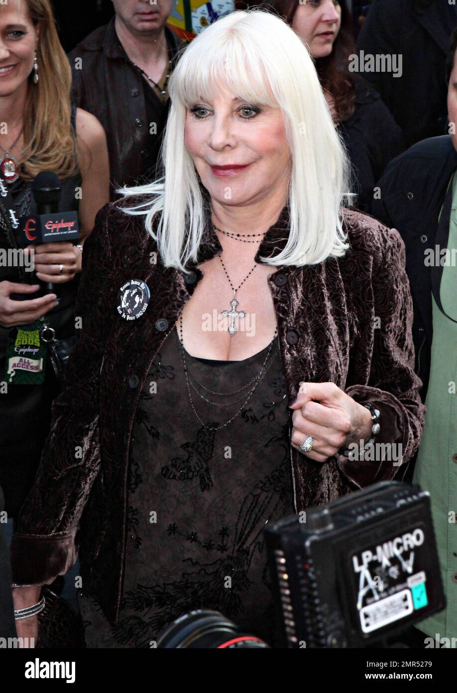 Wendy Dio at the third annual Revolver Golden Gods Awards at Club Nokia ...