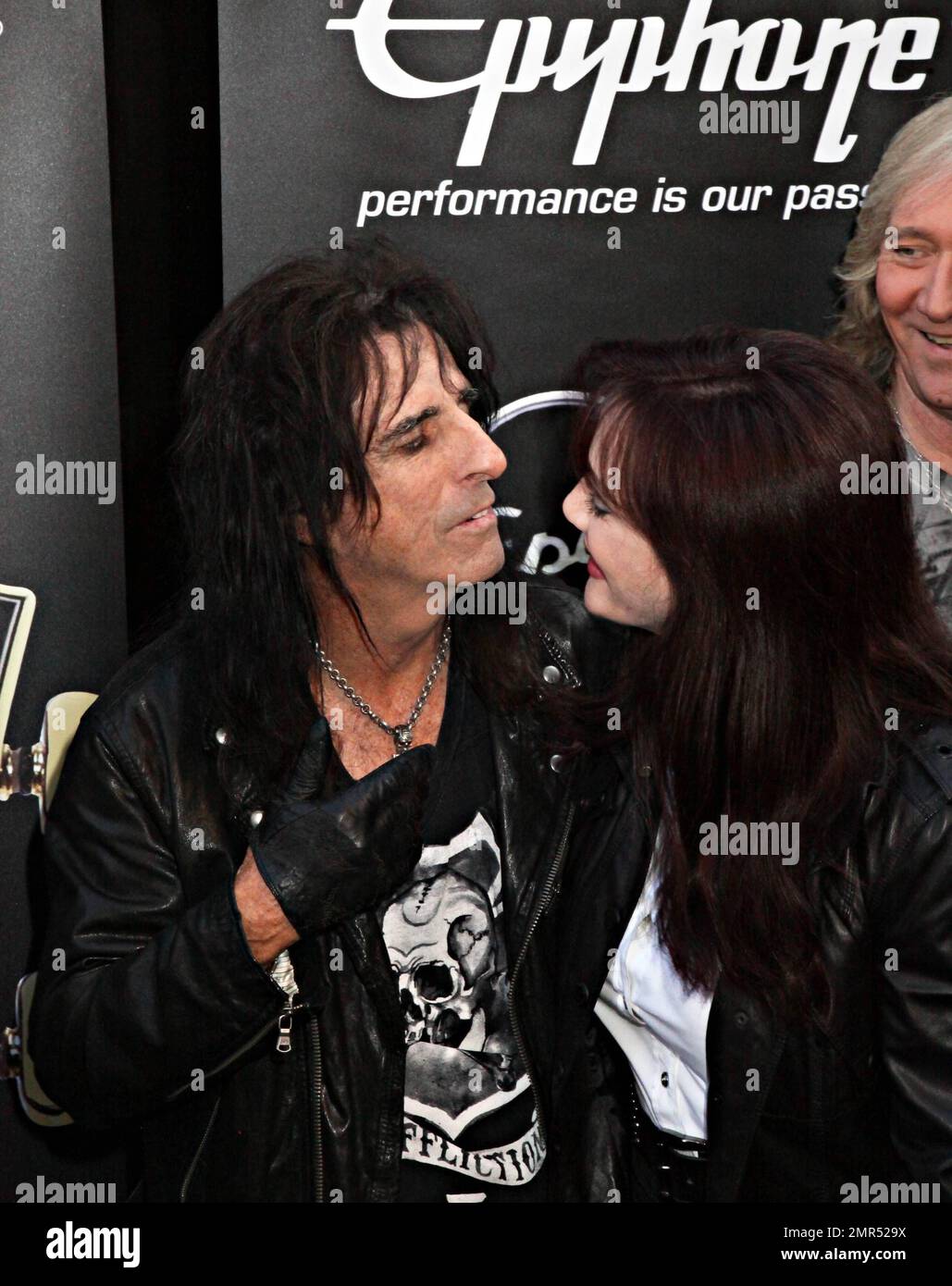 Alice cooper and his wife sheryl hi-res stock photography and images ...