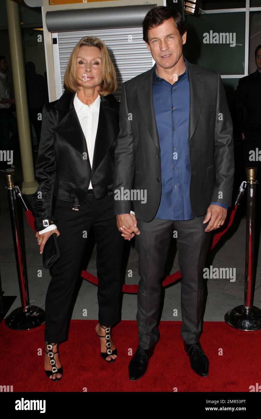 Michael Pare and Marjolein Pare at the "Gone" Premiere held at the ...