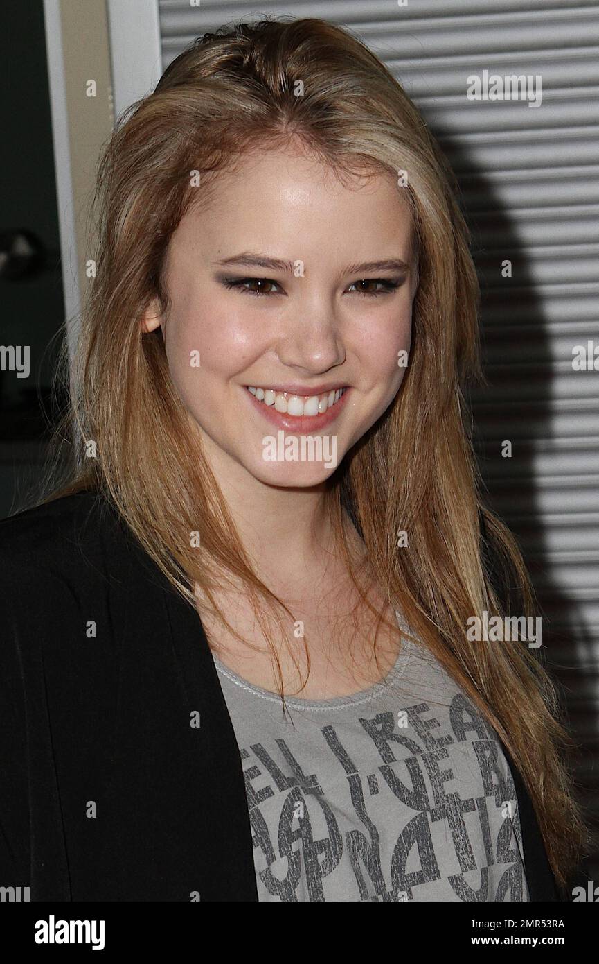Taylor Spreitler at the "Gone" Premiere held at the ArcLight Cinemas ...