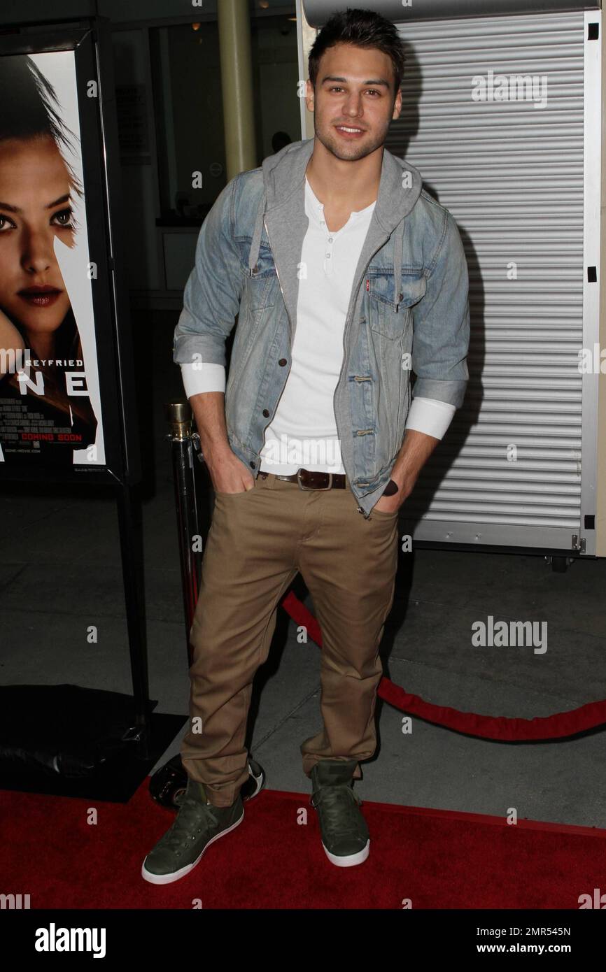 Ryan Guzman at the "Gone" Premiere held at the ArcLight Cinemas. Los Angeles, CA. 21st February ...