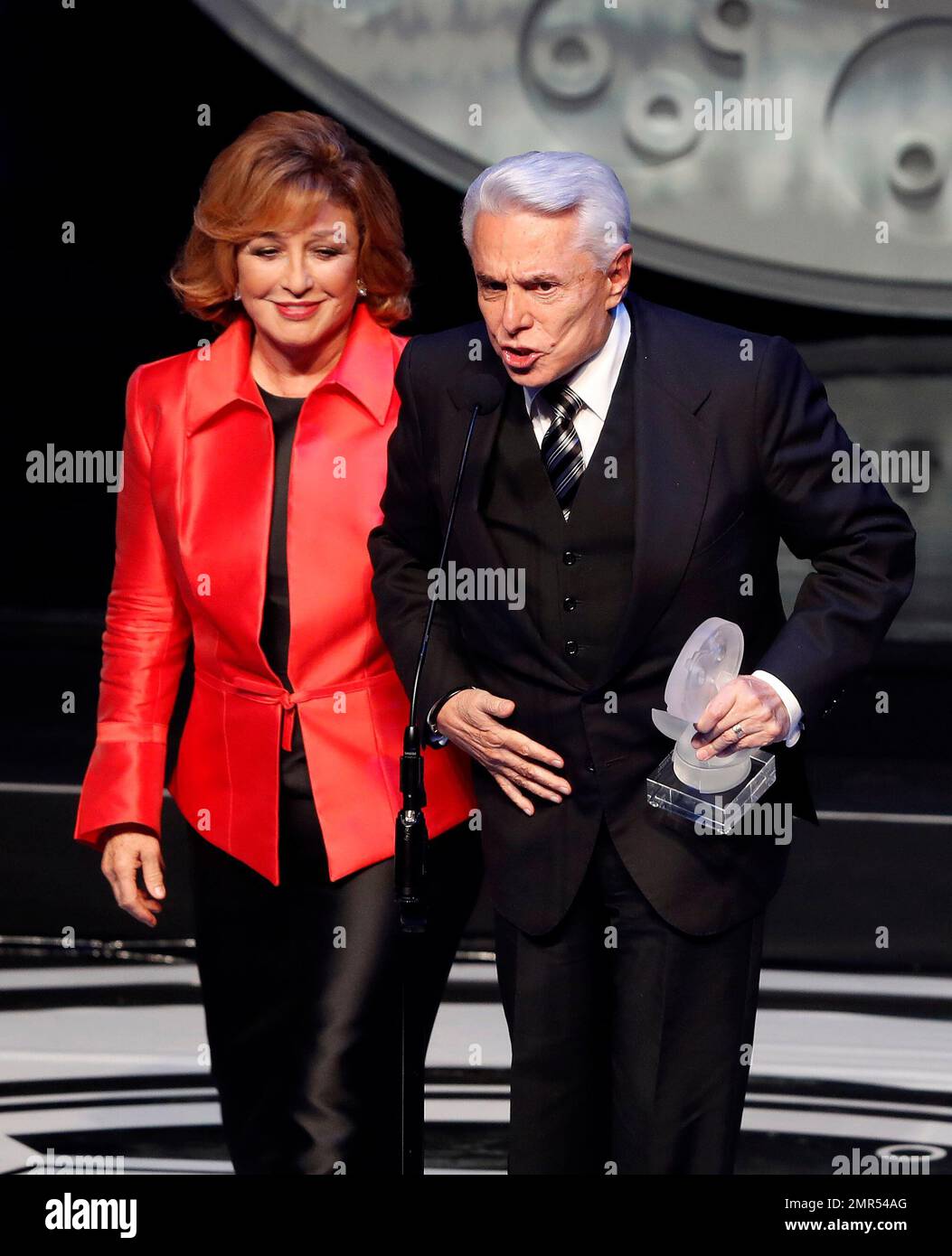 Mexico singer and actress Angelica Maria delivers the Lifetime ...