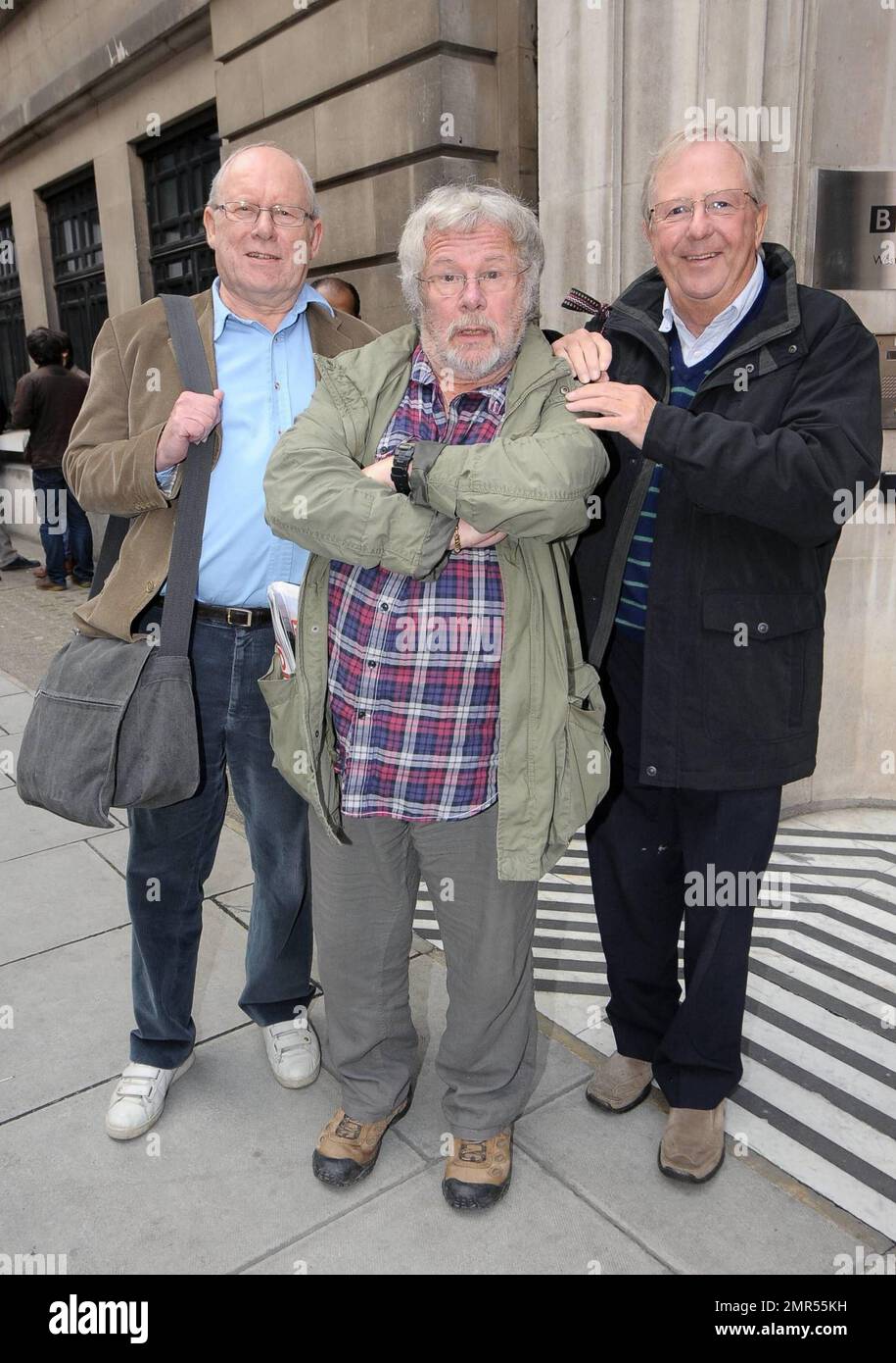 EXCLUSIVE!! 1907s television comedy trio The Goodies, consisting of Tim ...