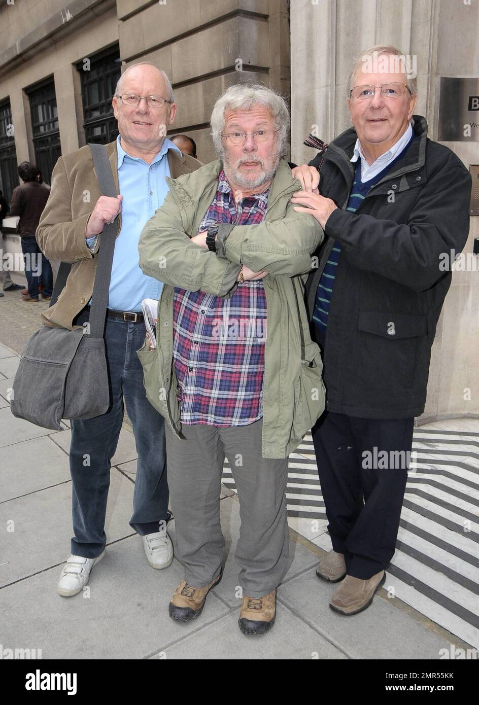 EXCLUSIVE!! 1907s television comedy trio The Goodies, consisting of Tim ...