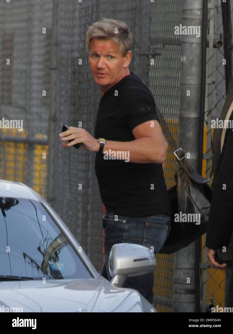 'Hell's Kitchen's' British chef Gordon Ramsay was seen arriving at the ...