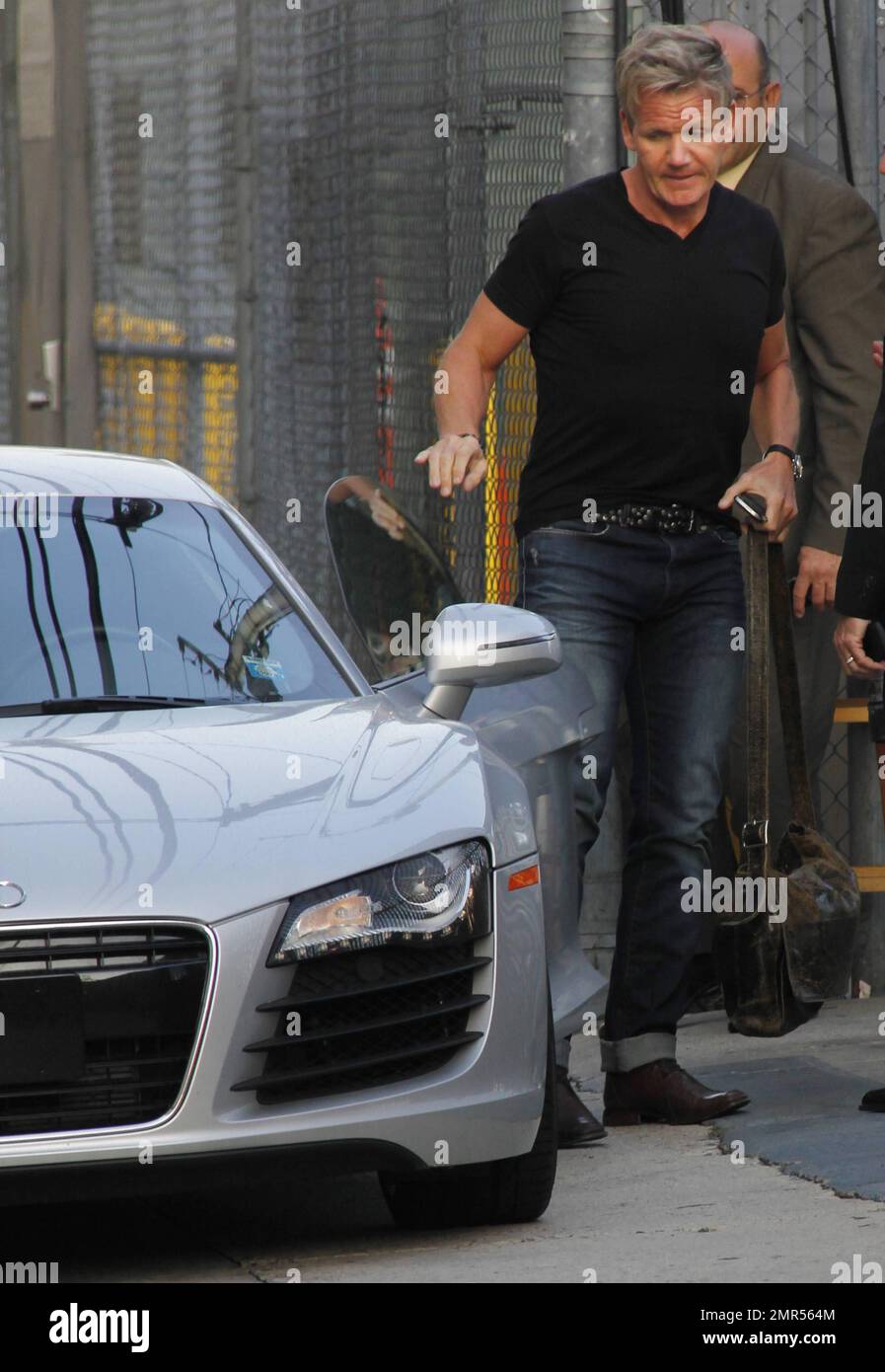 'Hell's Kitchen's' British chef Gordon Ramsay was seen arriving at the ...