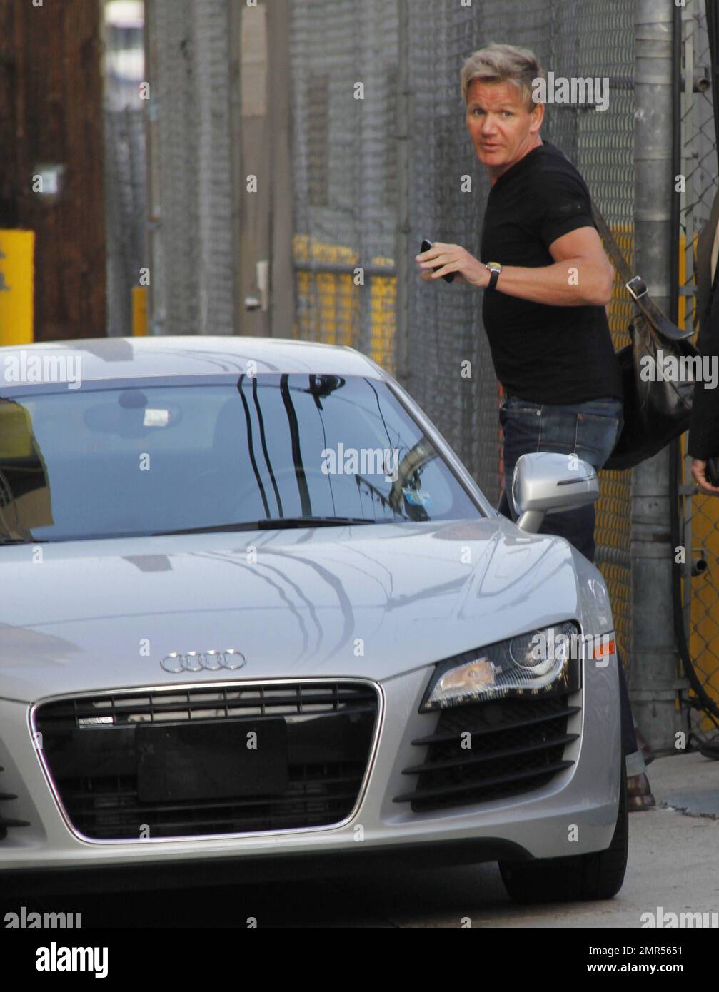 'Hell's Kitchen's' British chef Gordon Ramsay was seen arriving at the ...