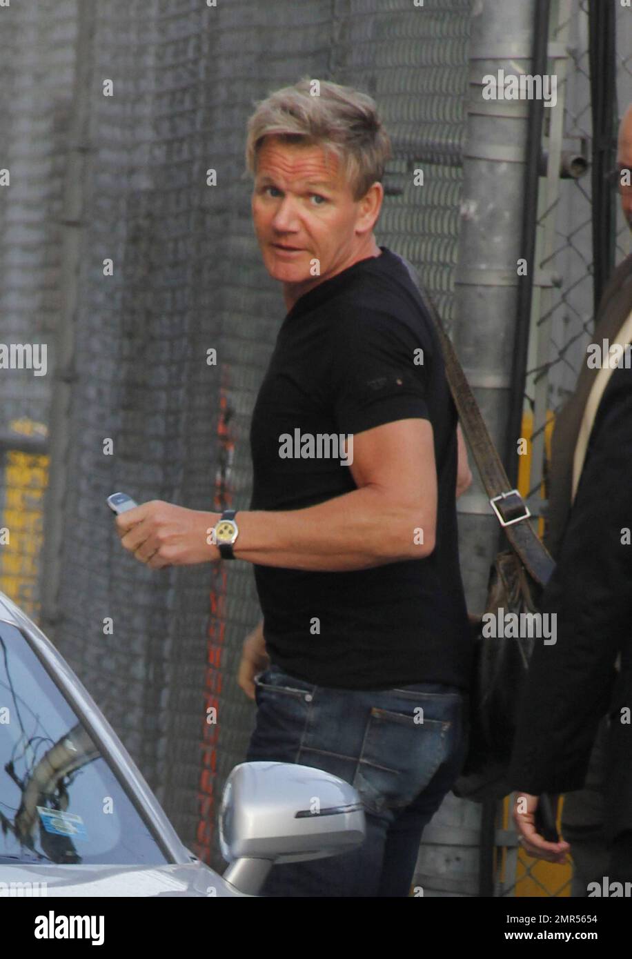 'Hell's Kitchen's' British chef Gordon Ramsay was seen arriving at the ...