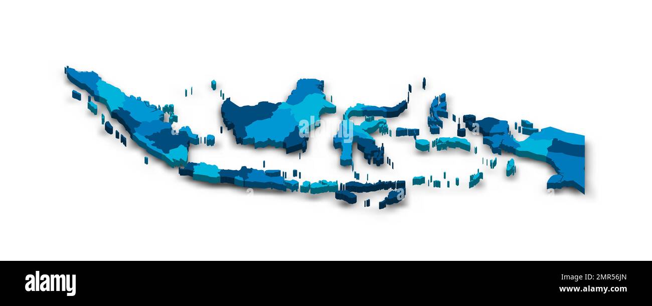 Indonesia political map of administrative divisions Stock Vector Image ...